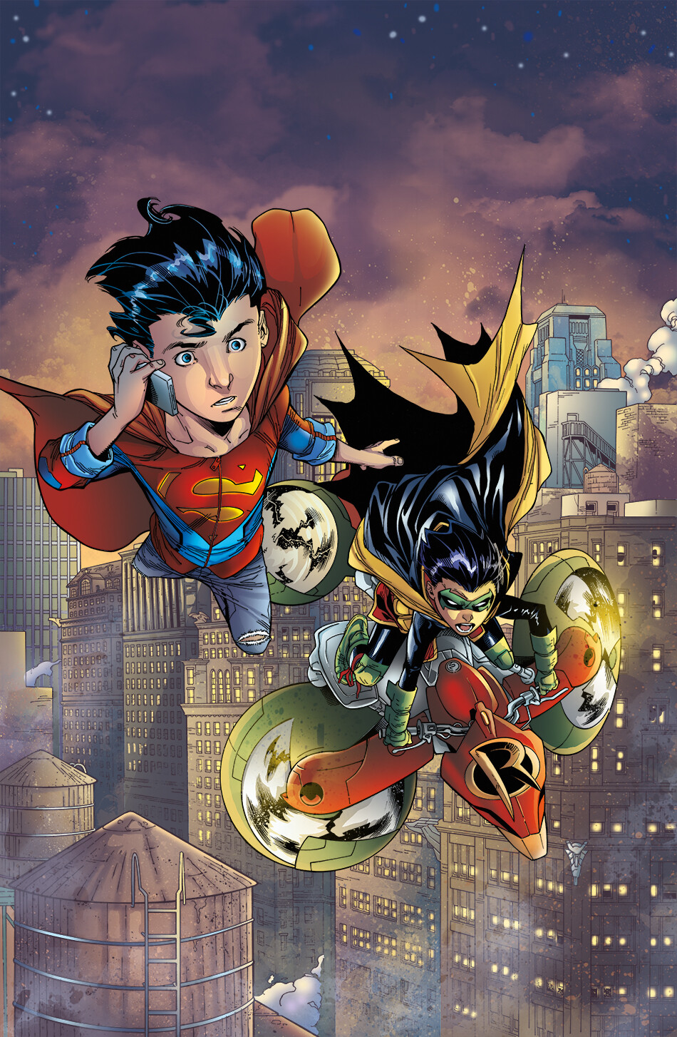 ArtStation - Super Sons #14 Page #02 colors.