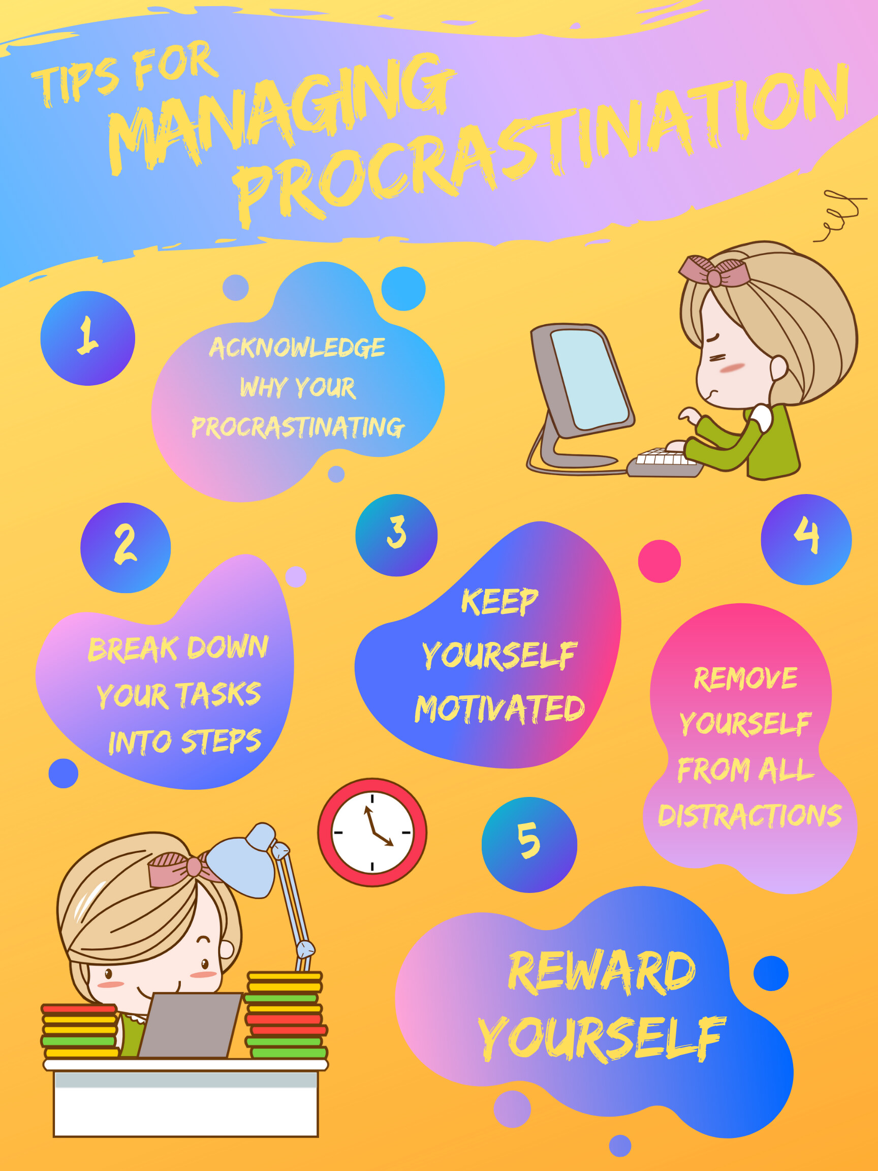 Vashtie Persaud - Tips for Managing Procrastination