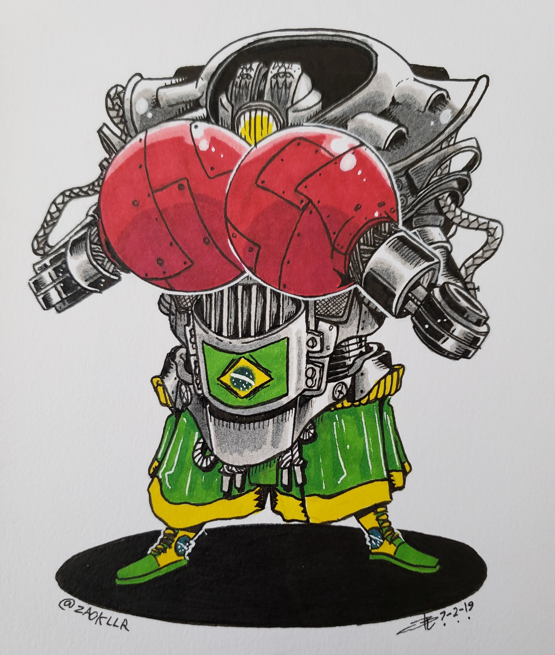 ArtStation - Brazilian Boxer Bot