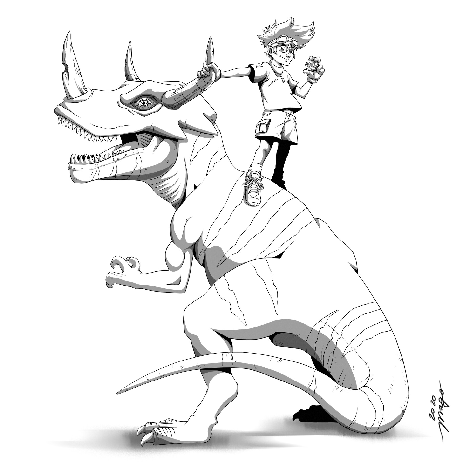 greymon coloring pages