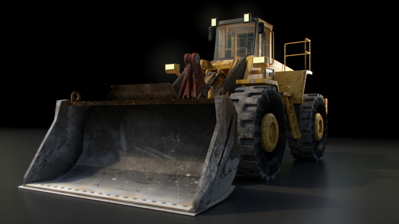 ArtStation - Volvo L150 Wheel Dozer