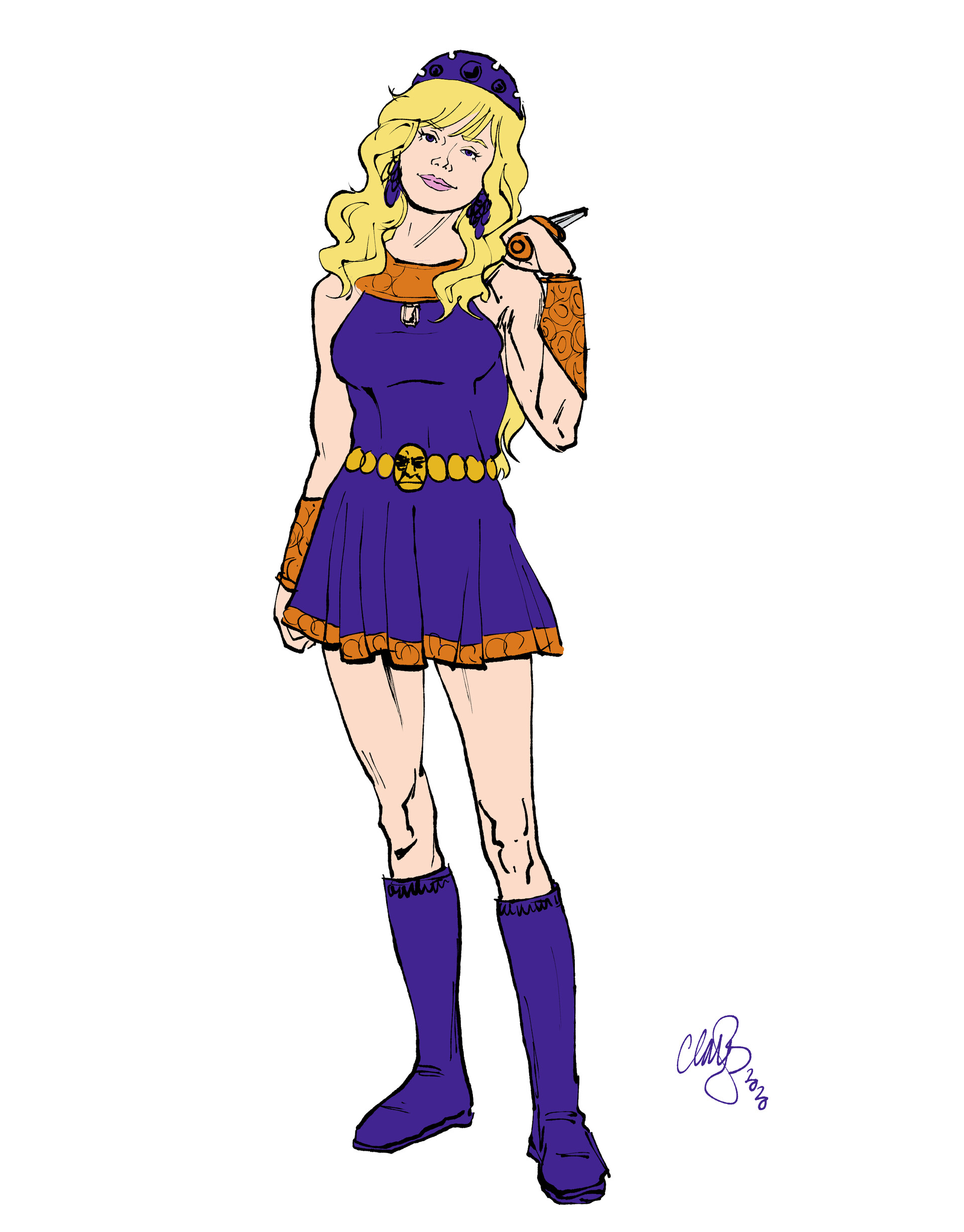 ArtStation - Amethyst Princess of Gemworld