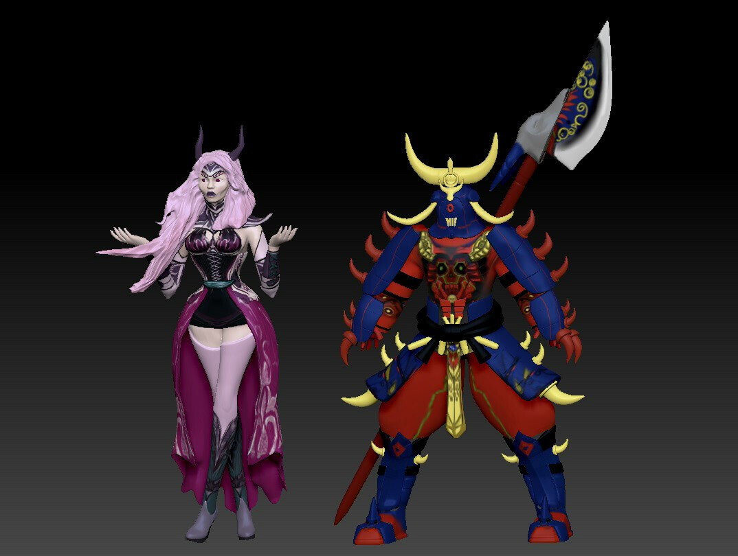 ArtStation - anime characters for printing