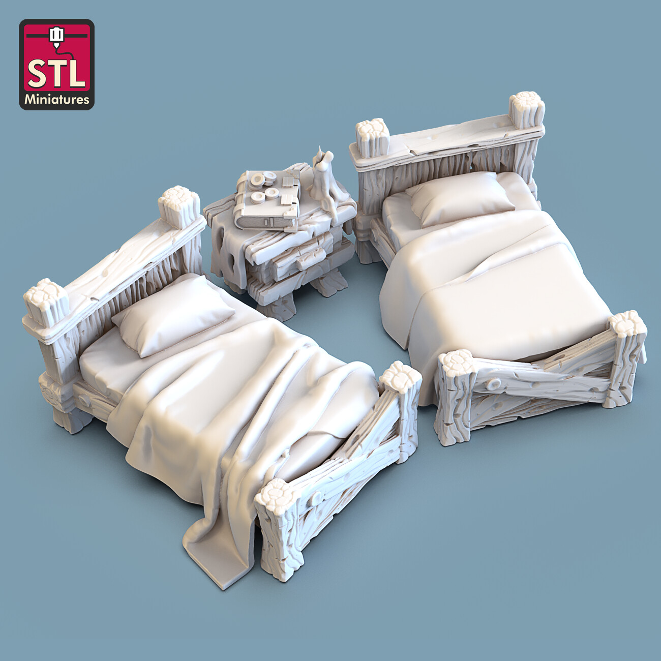 ArtStation - Bedroom Props