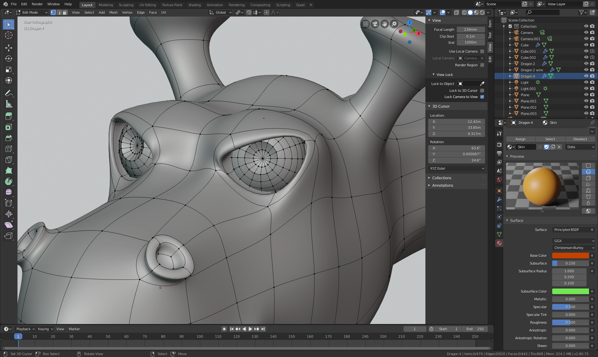 ArtStation - My personal Dragon
