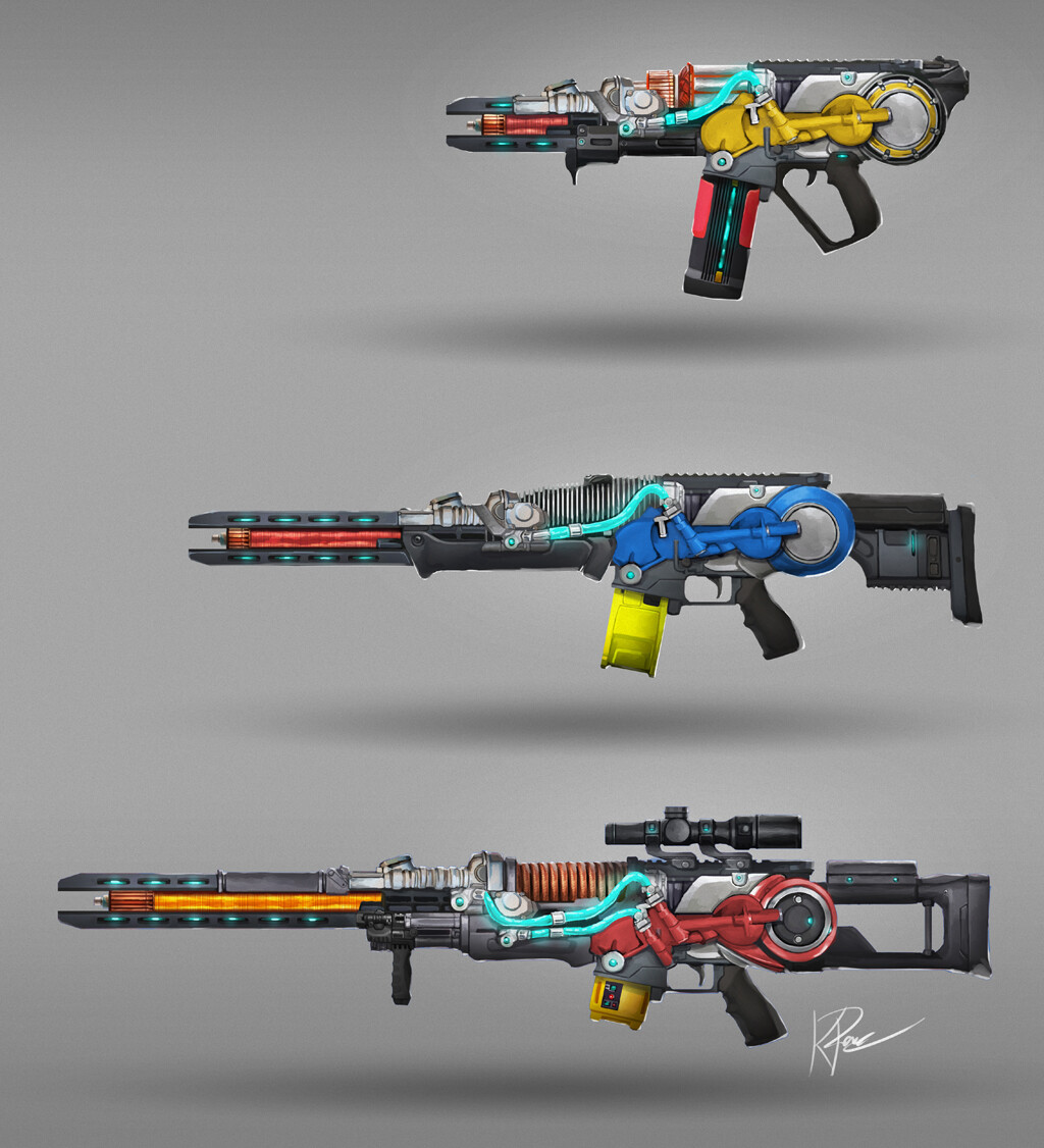ArtStation - Sci-fi weapons
