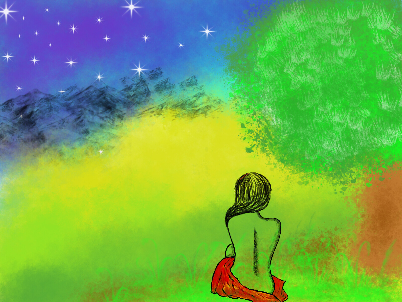 ArtStation - The colourful world!