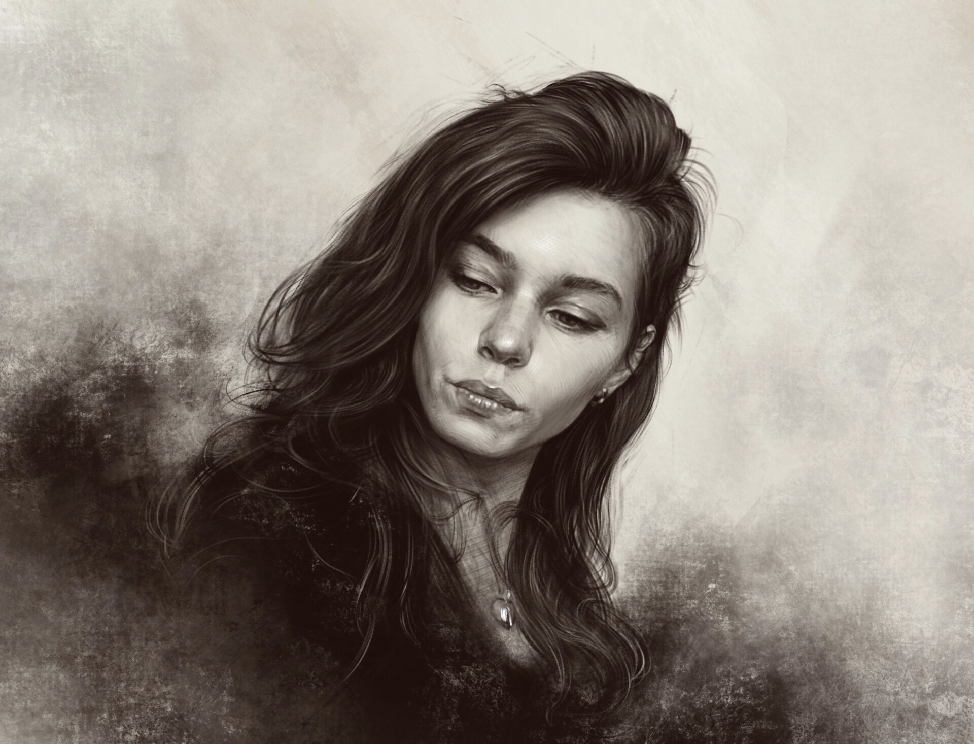 ArtStation - portrait of a girl