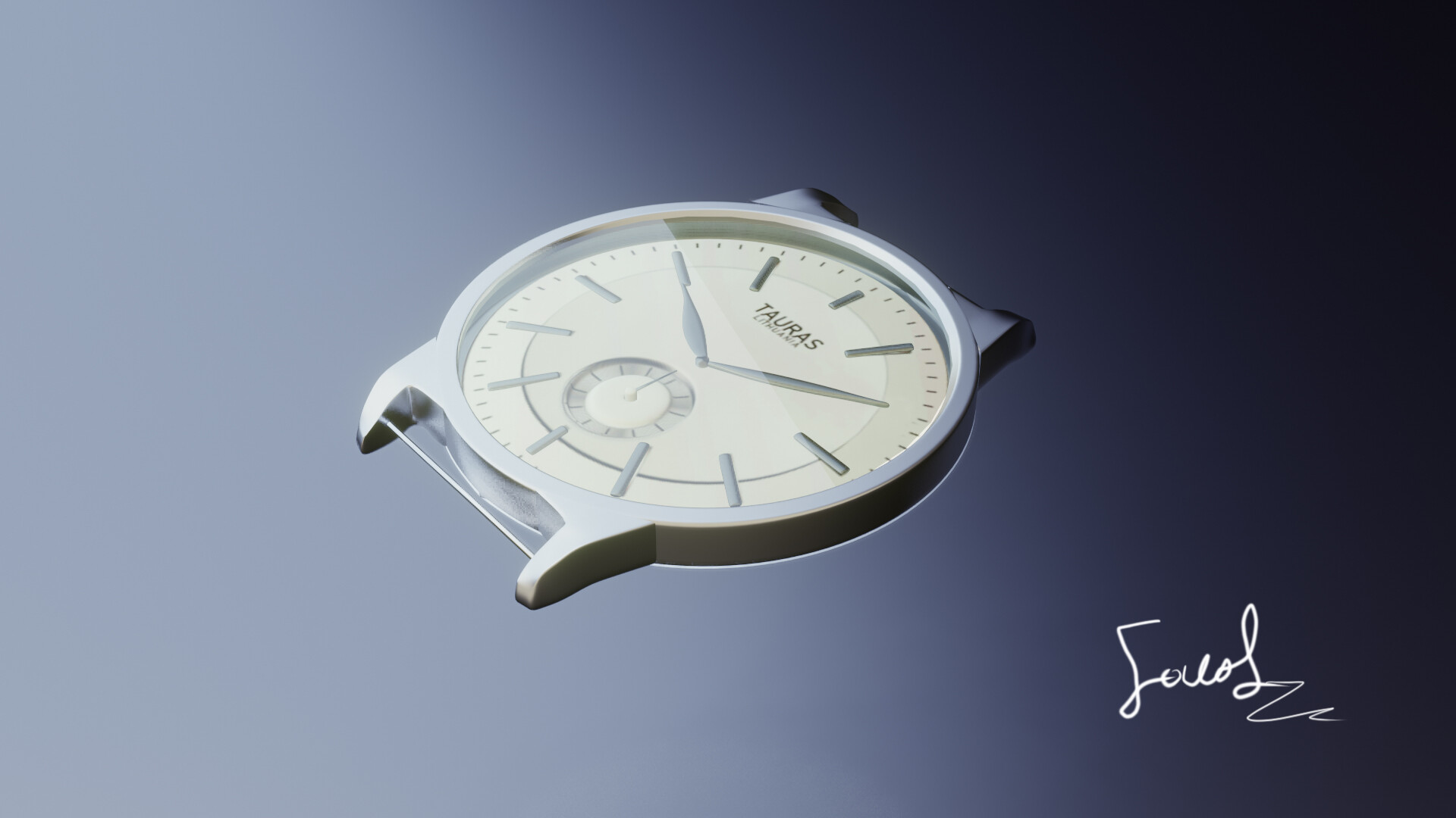 ArtStation - simple 3d watch body