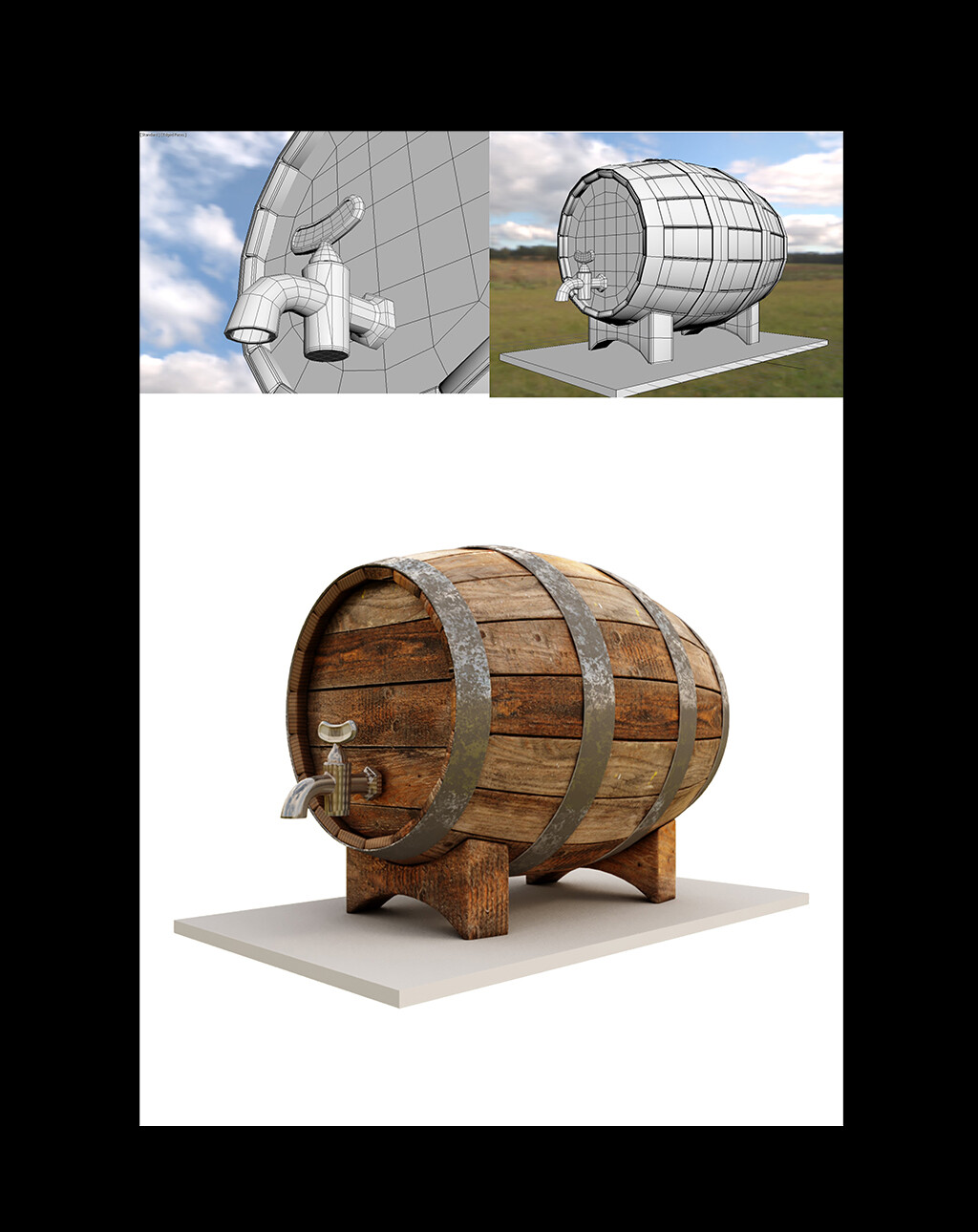ArtStation - Beer barrel tradition