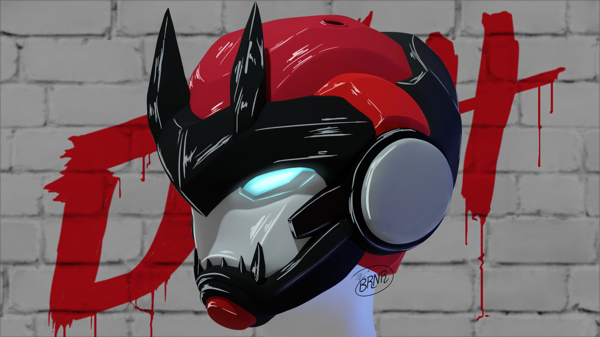 ArtStation - Devil XVIII 3D Model Fanart