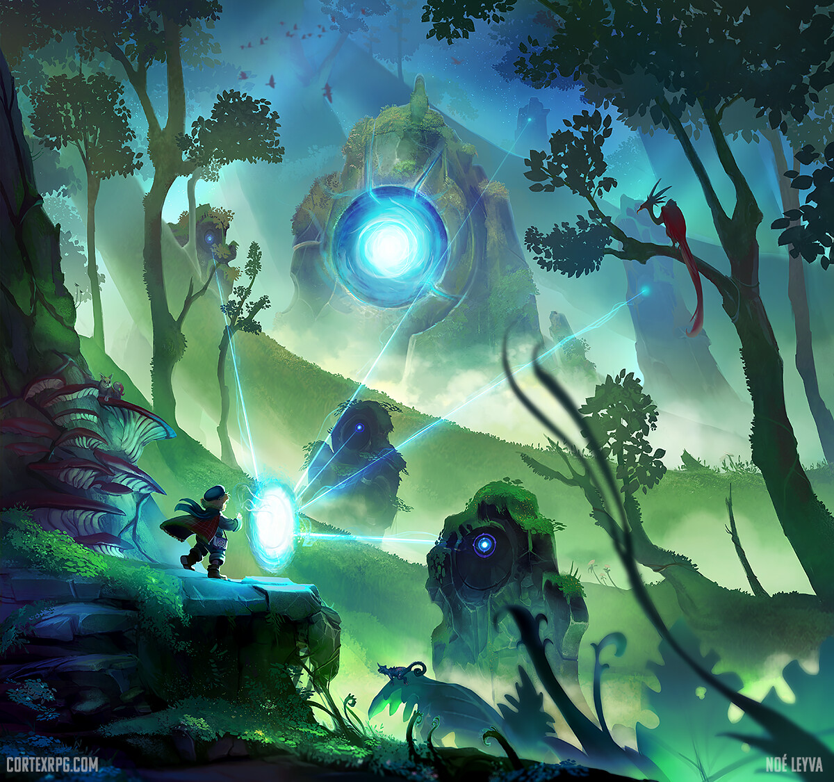 ArtStation - Cortex RPG Handbook Illustration