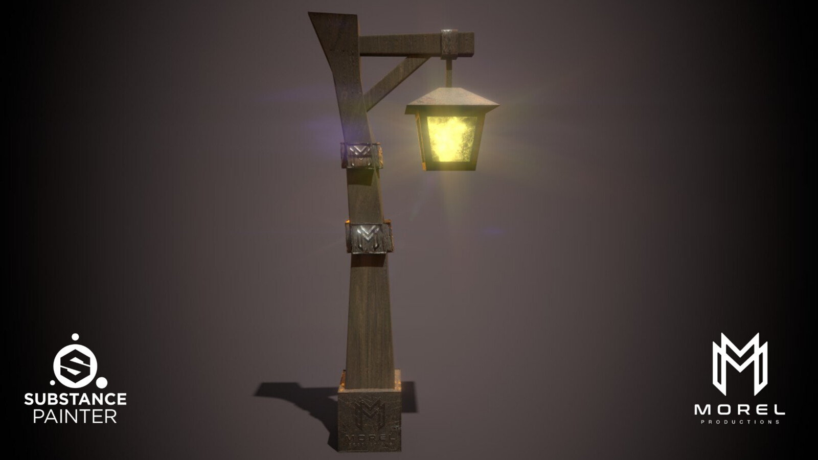 Jael Morel - Medieval Lamp Post
