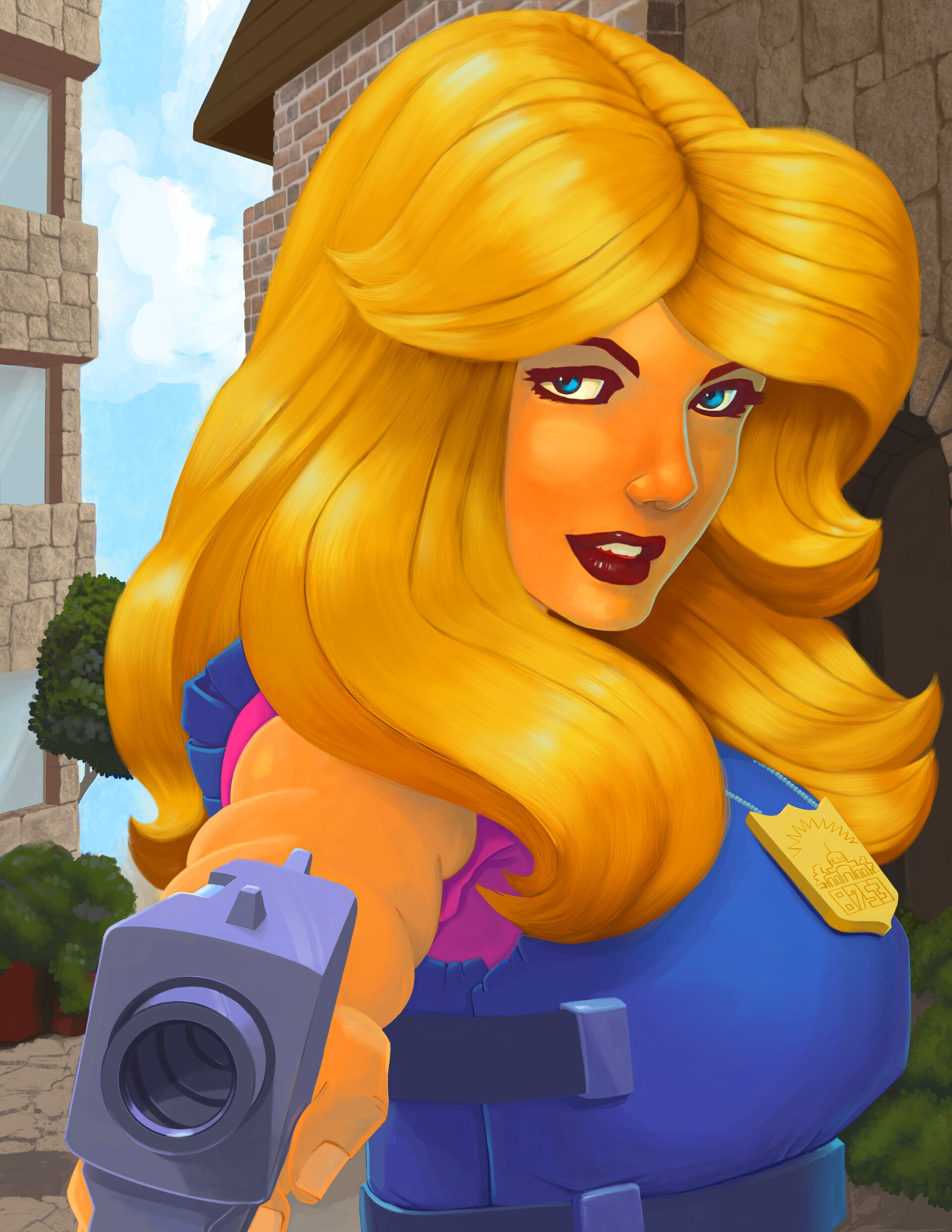 ArtStation - Cute Cop