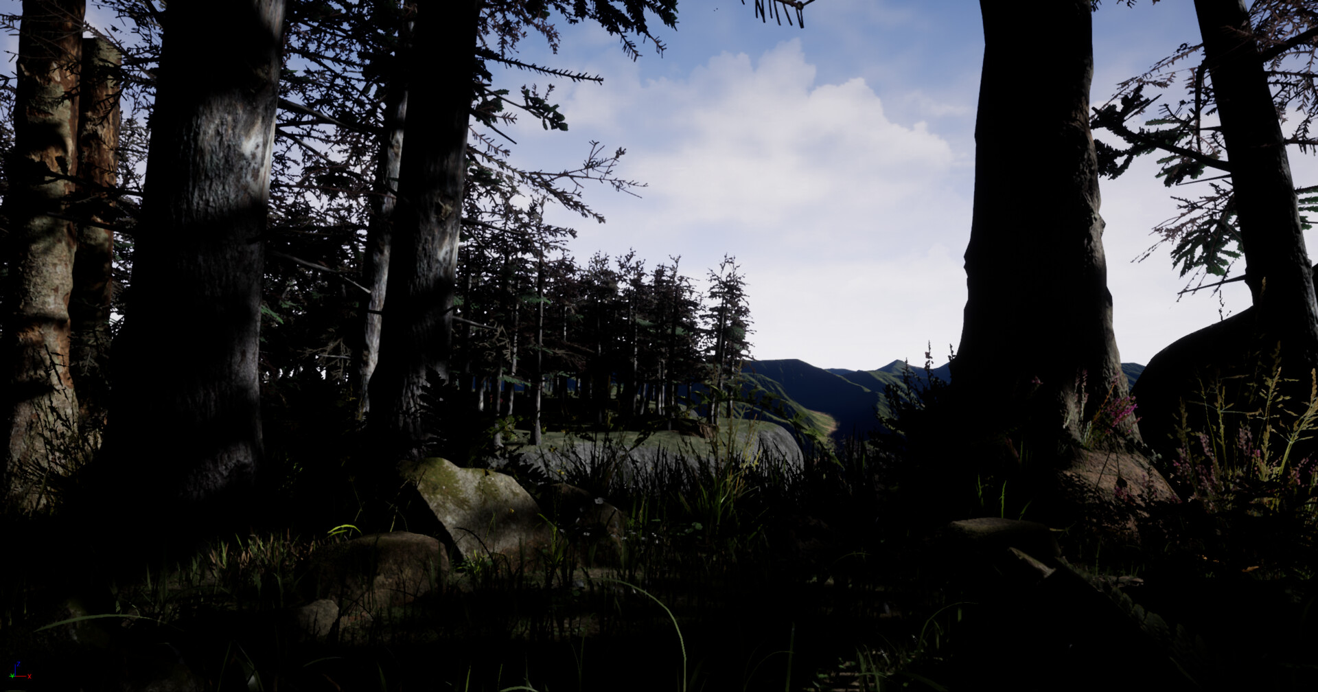 ArtStation - Mountain Forest Game Environment