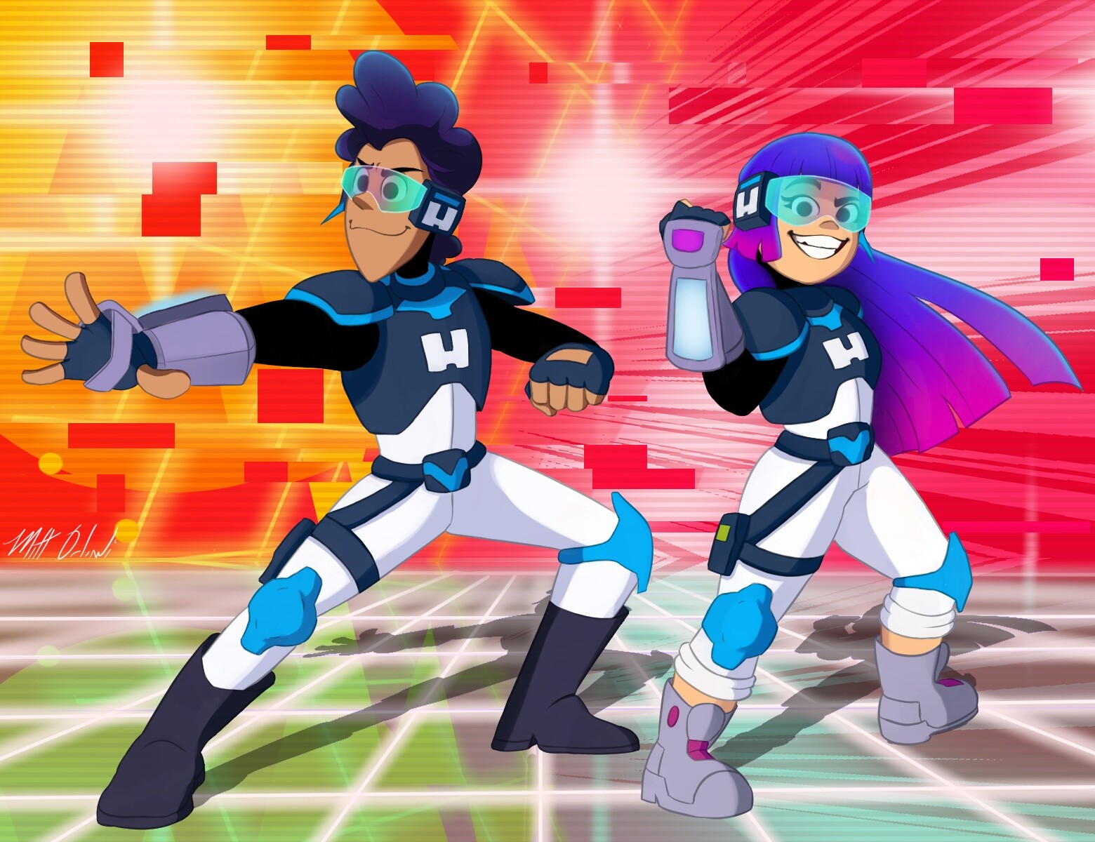 ArtStation - Hi5 & MeKo - Glitch Techs