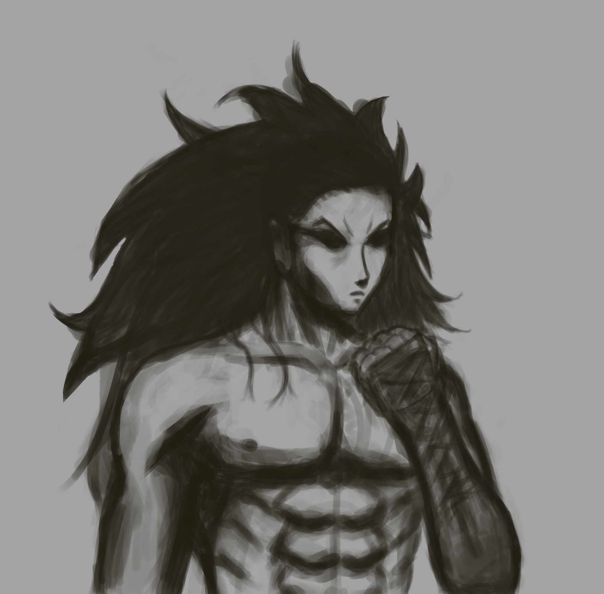 ArtStation - Muscle Man (in progress).