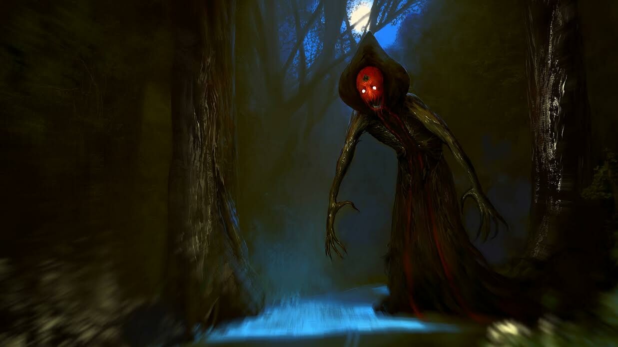 ArtStation - Flatwoods monster - Legends of History