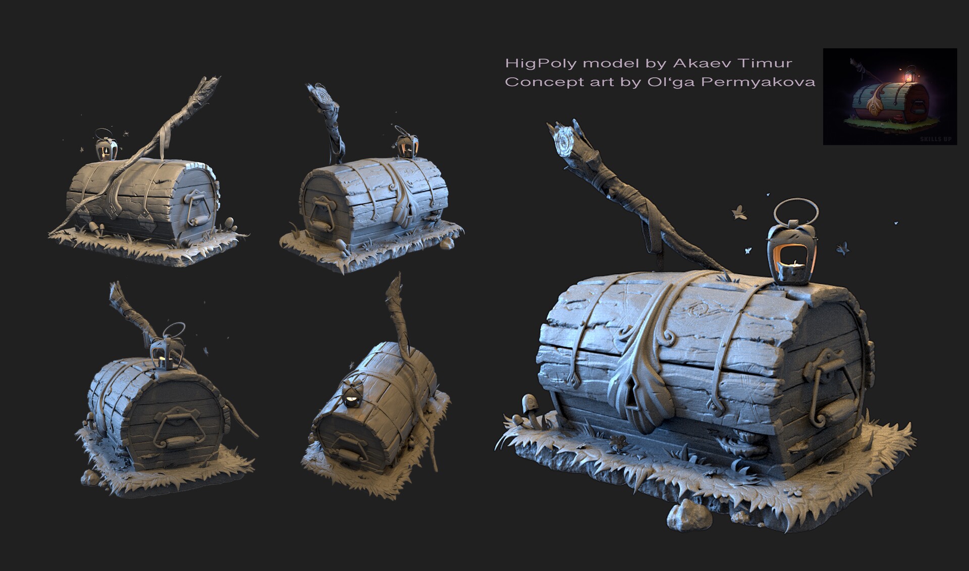ArtStation - some 3d models