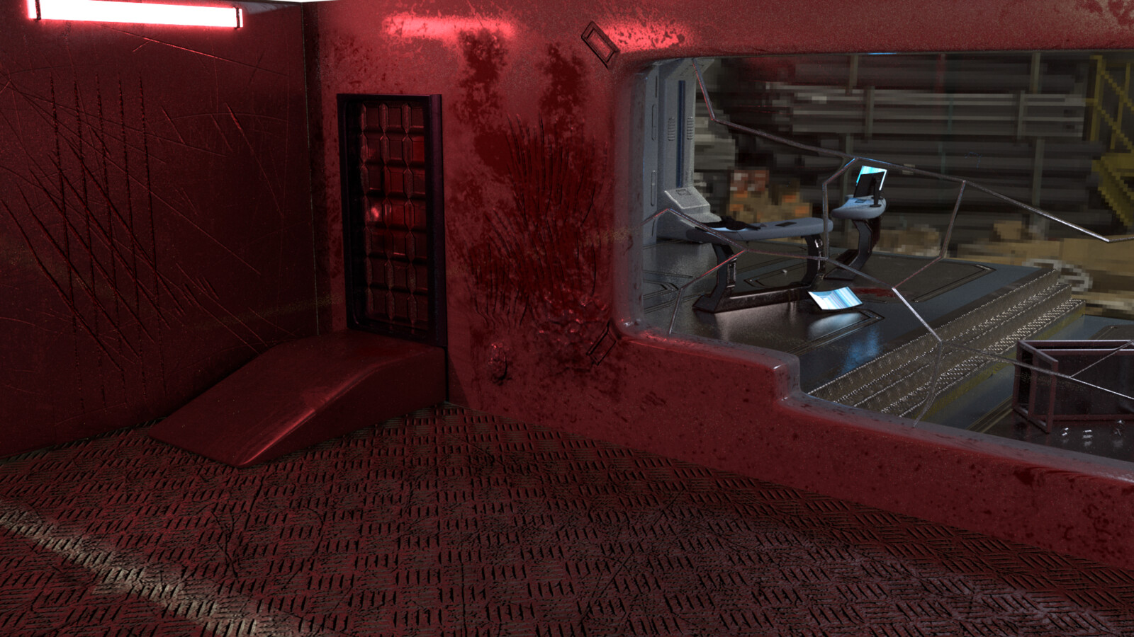 Rebecca Bury - Containment J-13: a dinosaur research lab gone wrong