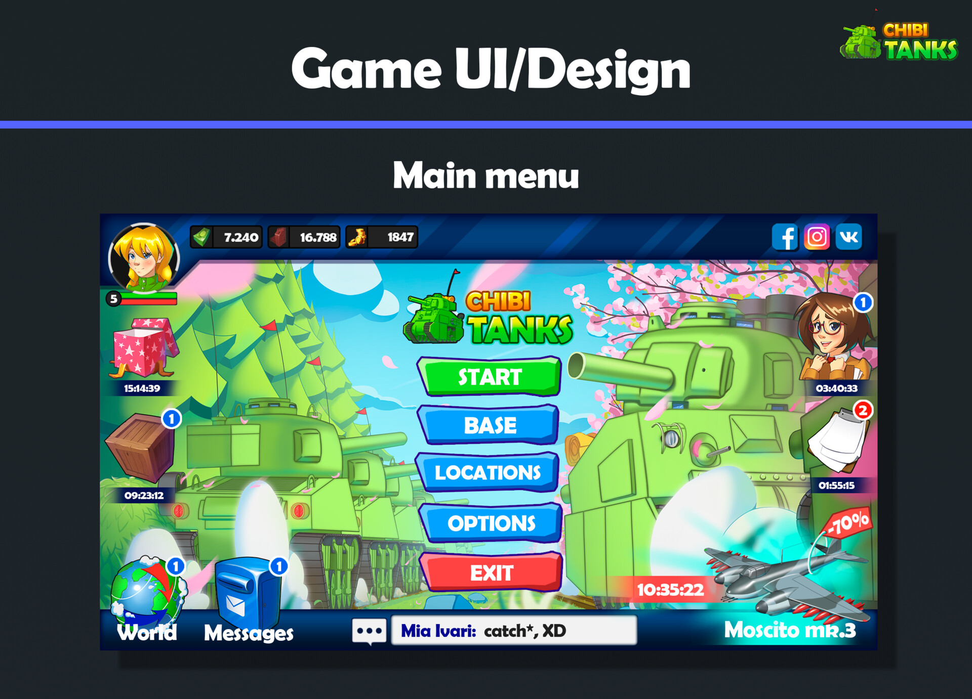 ArtStation - Game UI/Design