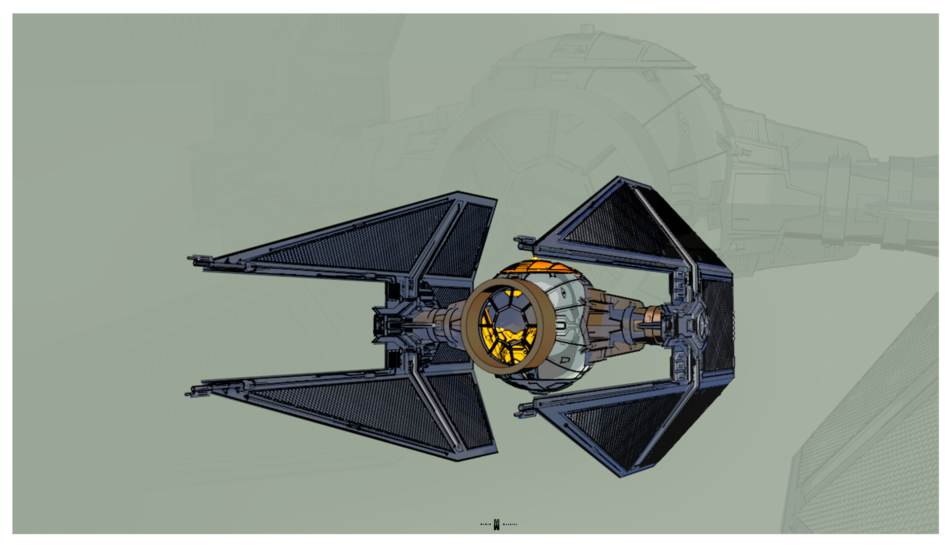 ArtStation - Falcon Cyber station