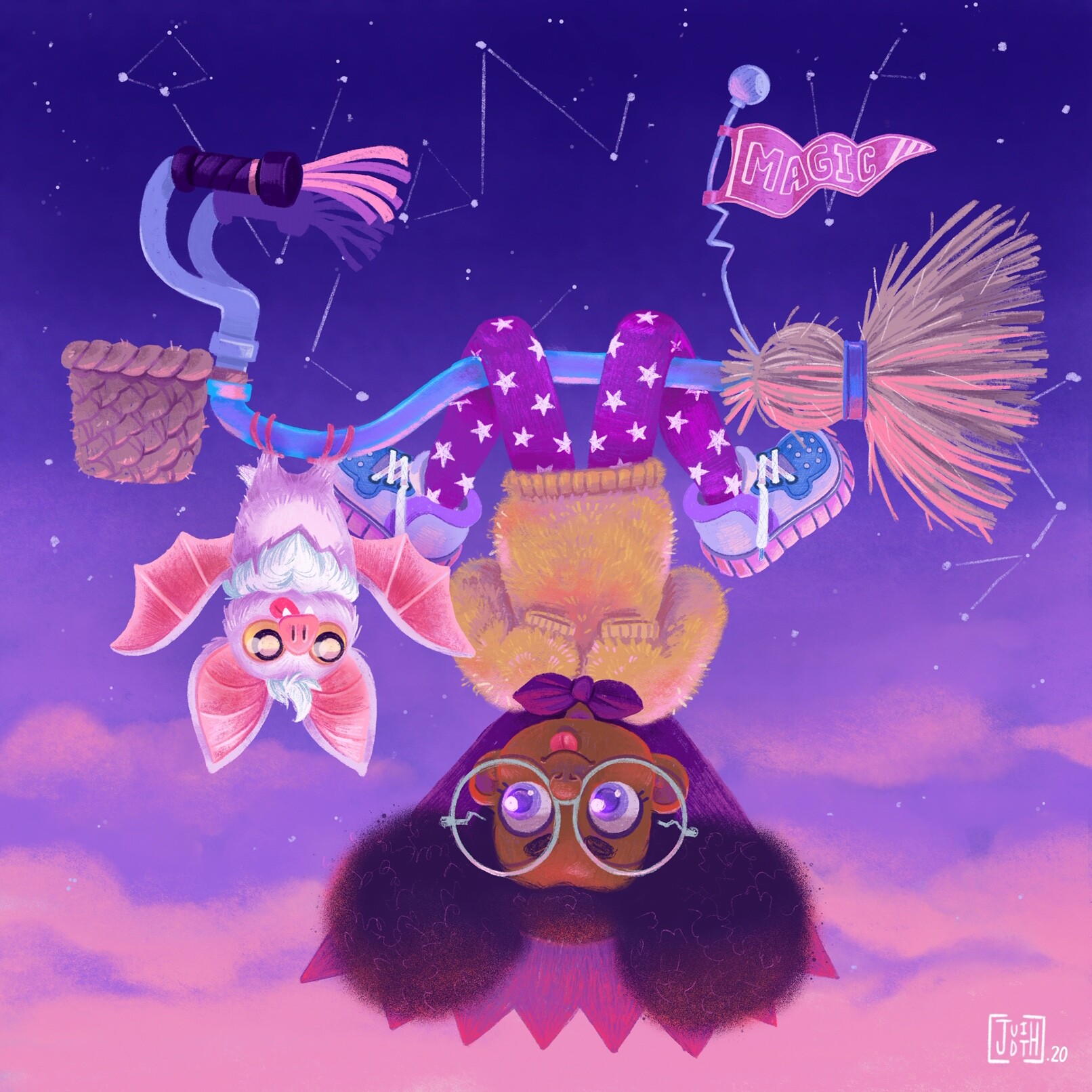 ArtStation - Flying with friends