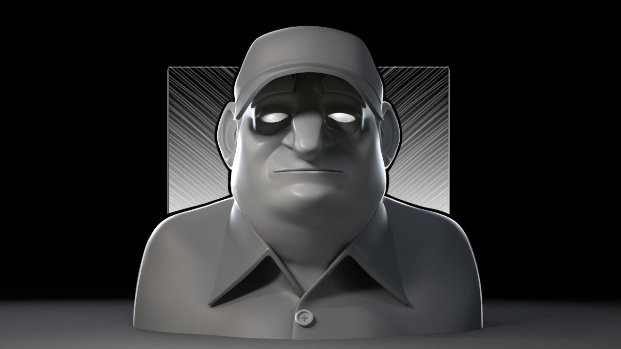 ArtStation - Arcade Grandpa (Wreck-It Ralph)