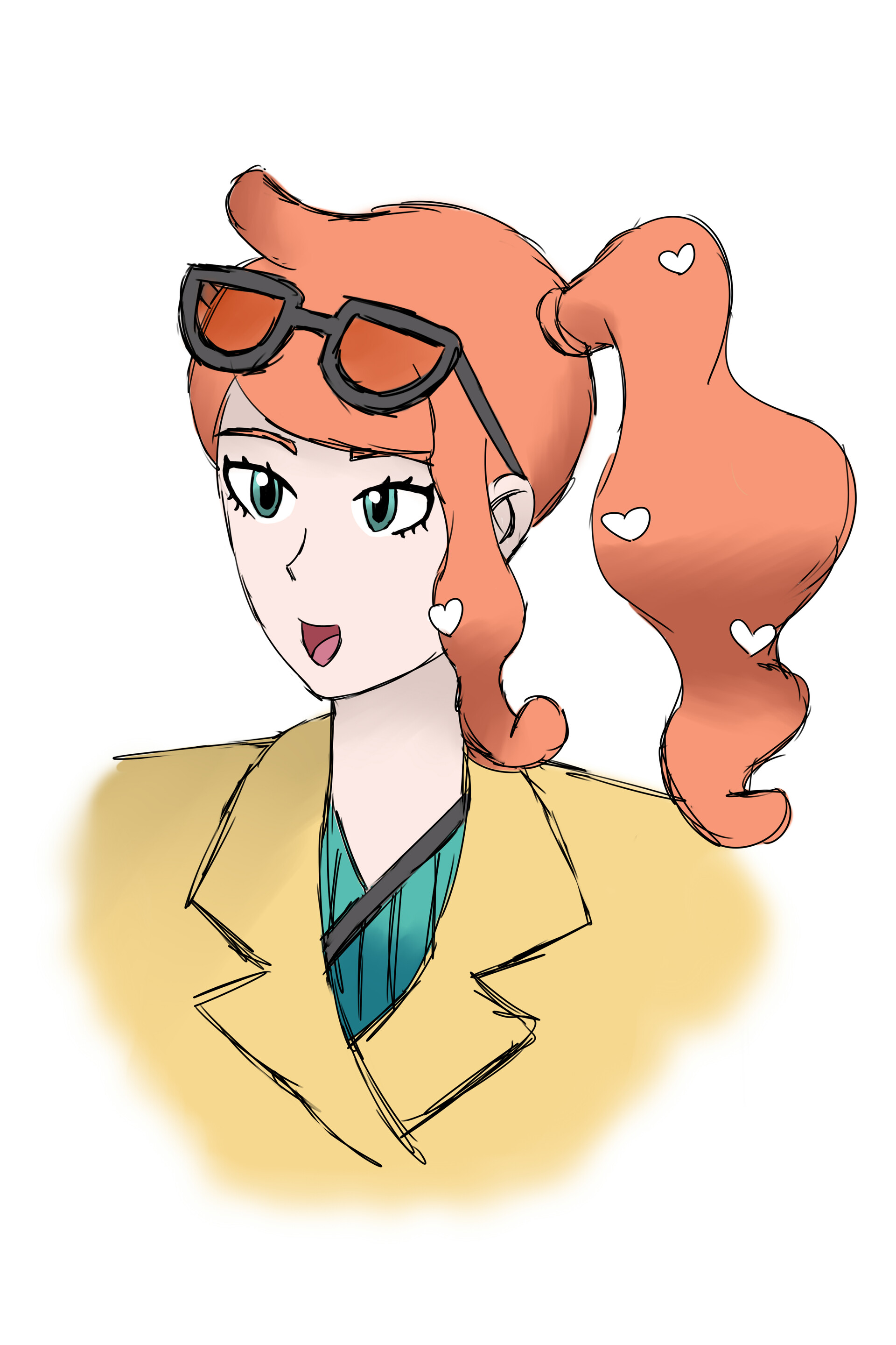 ArtStation - Sonia - Pokemon Sword and Shield