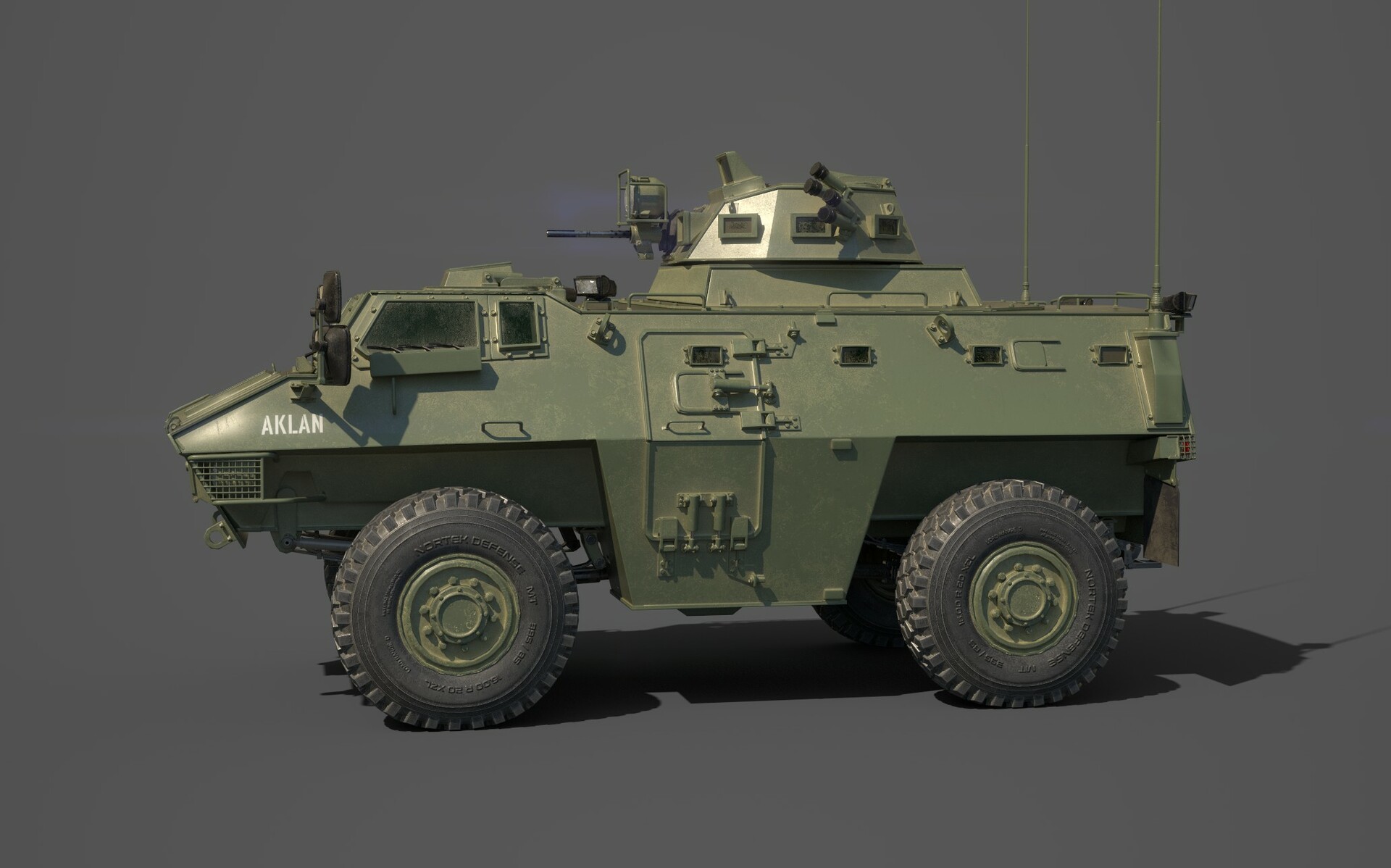 Oliver Apin - GKN Sankey Simba Armored Personnel Carrier