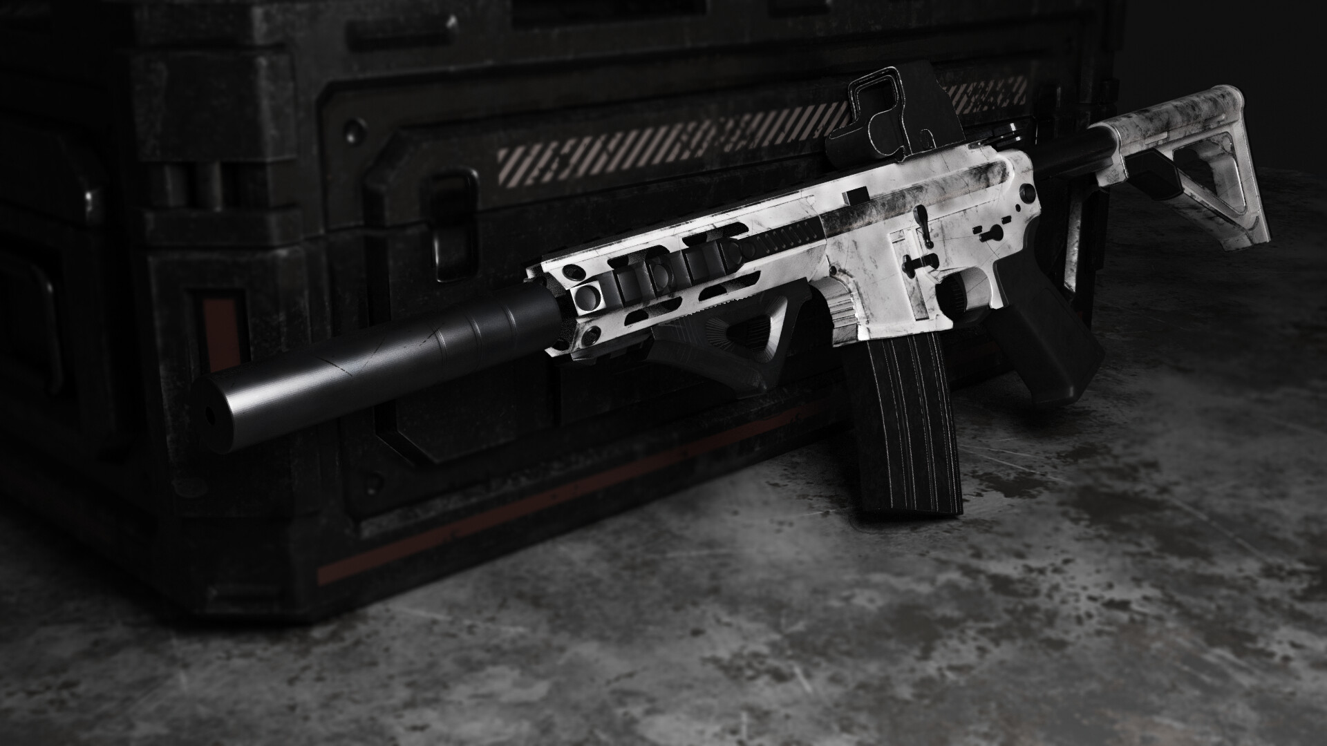 ArtStation - R4-C Rifle