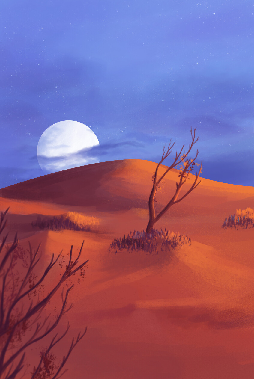 ArtStation - Moon Rise