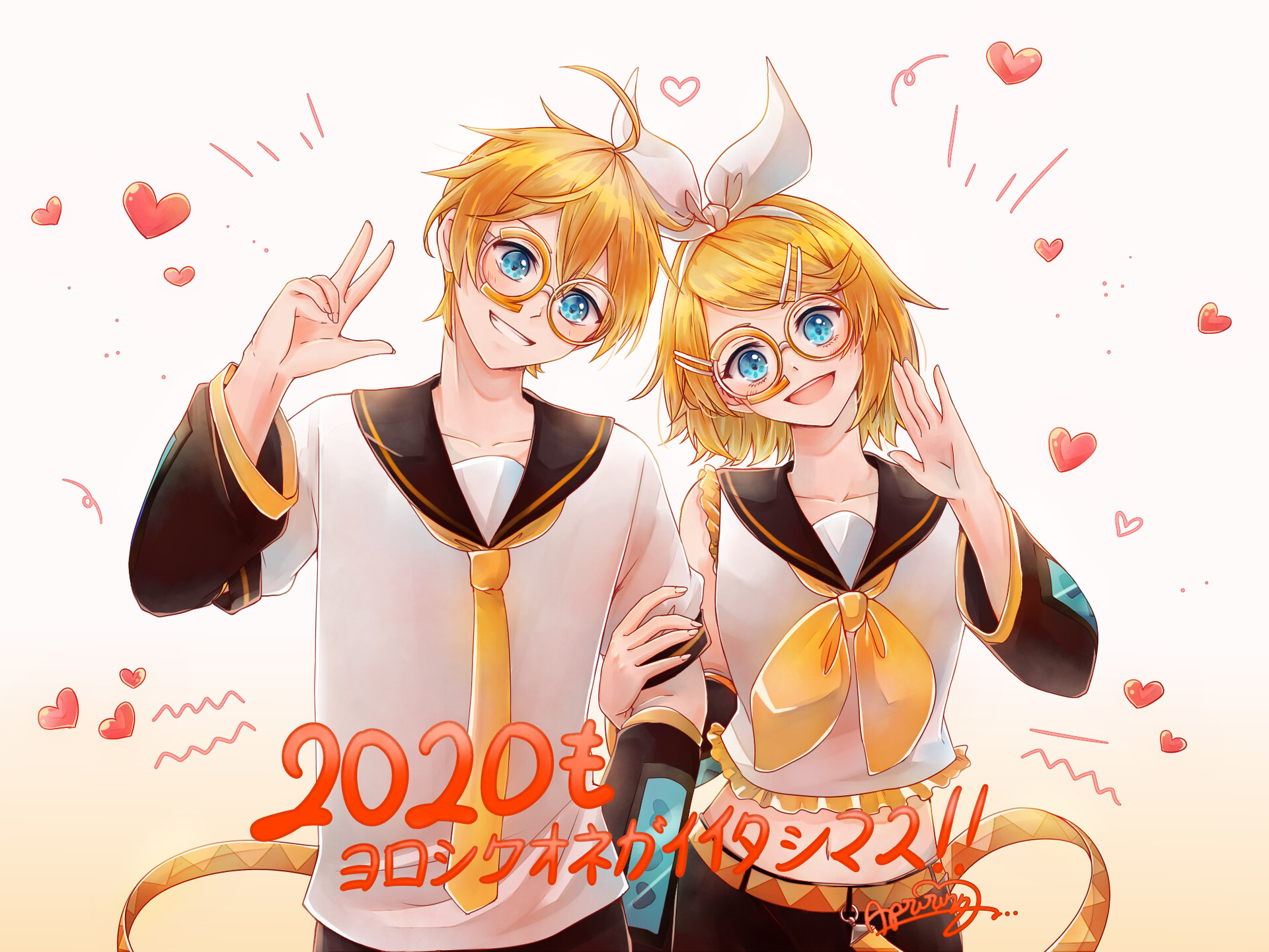ArtStation - Rin & Len