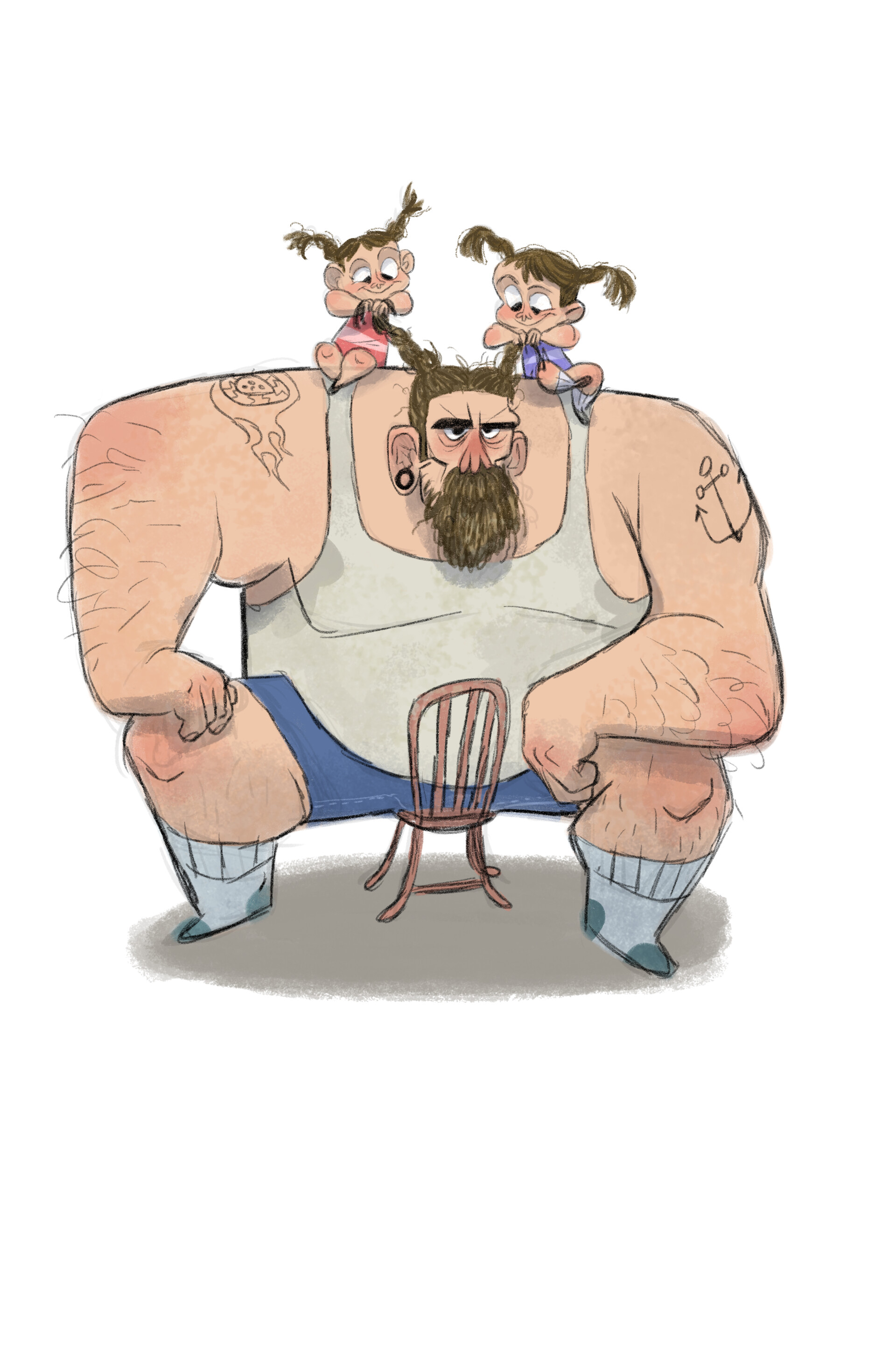 ArtStation - angry dad