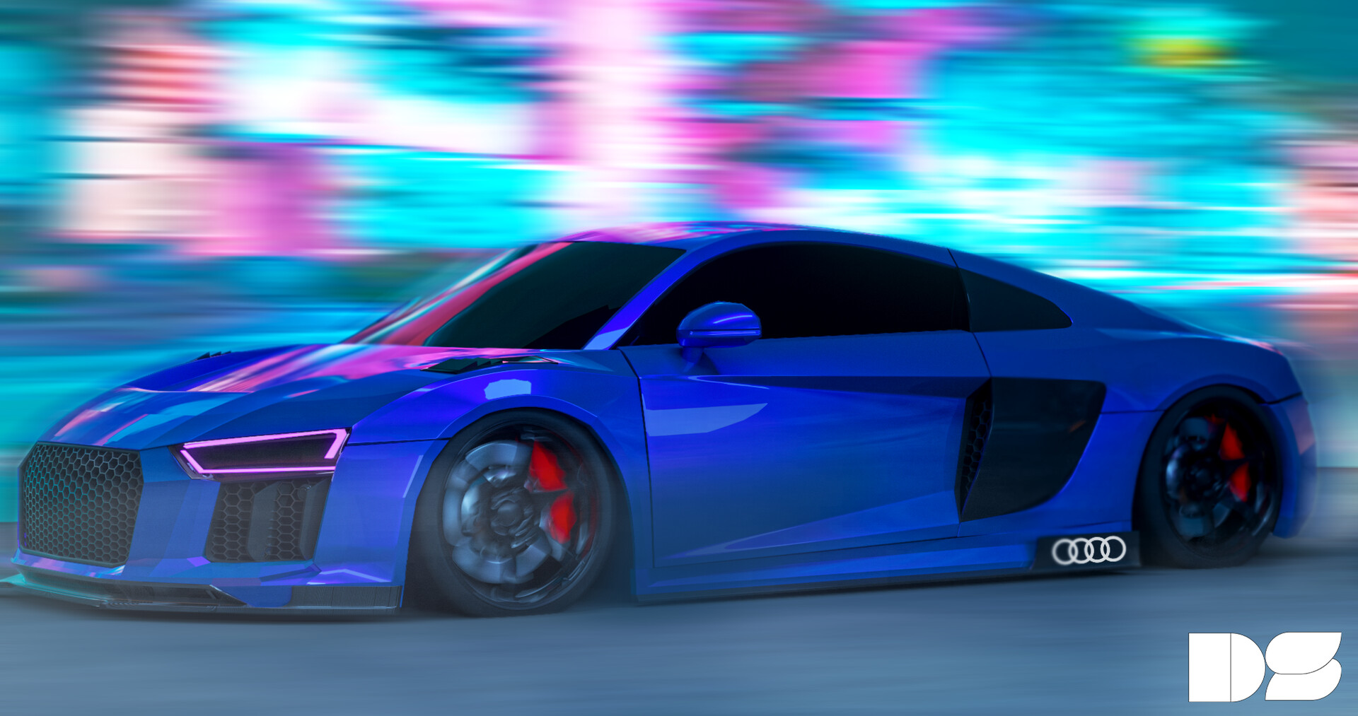 ArtStation - Audi R8 Rework