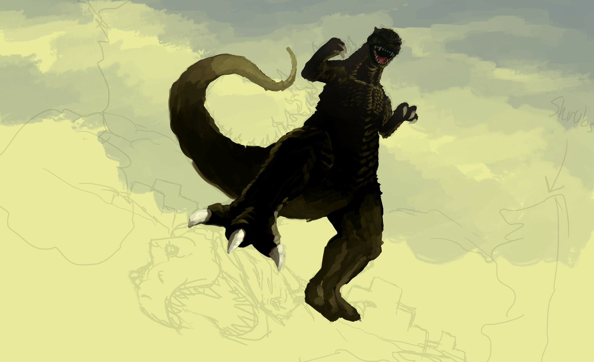 Marvin Castillo - Godzilla, Primal Calamity of the Millenium