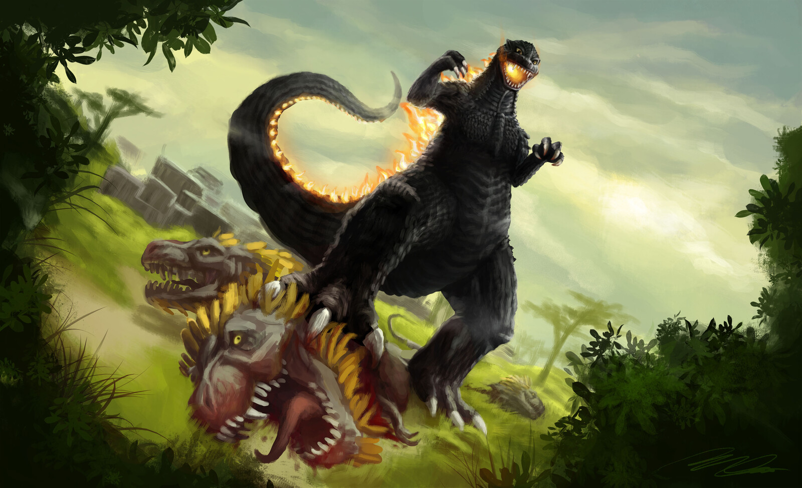 Marvin Castillo - Godzilla, Primal Calamity of the Millenium