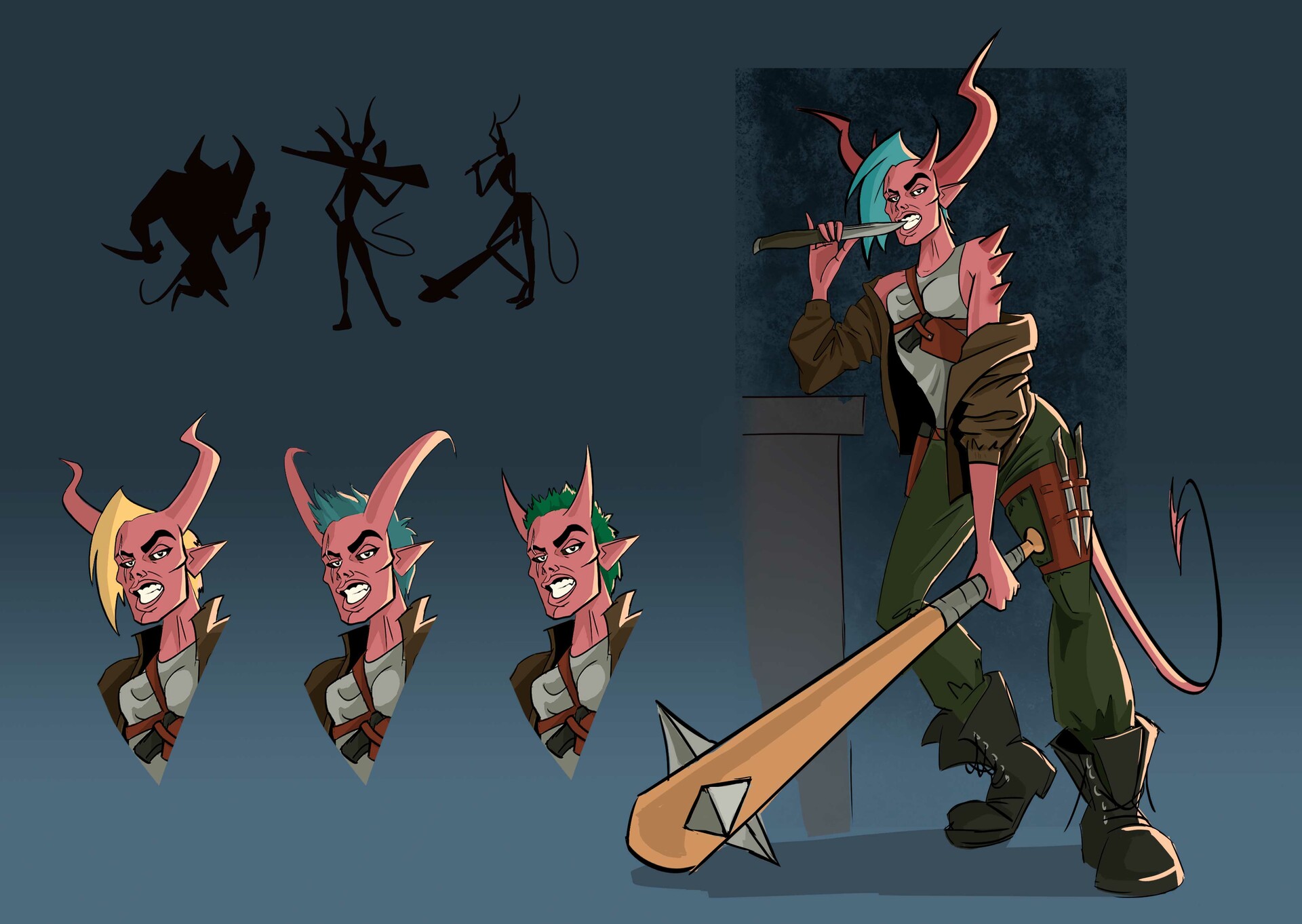 ArtStation - demoness - mercenary