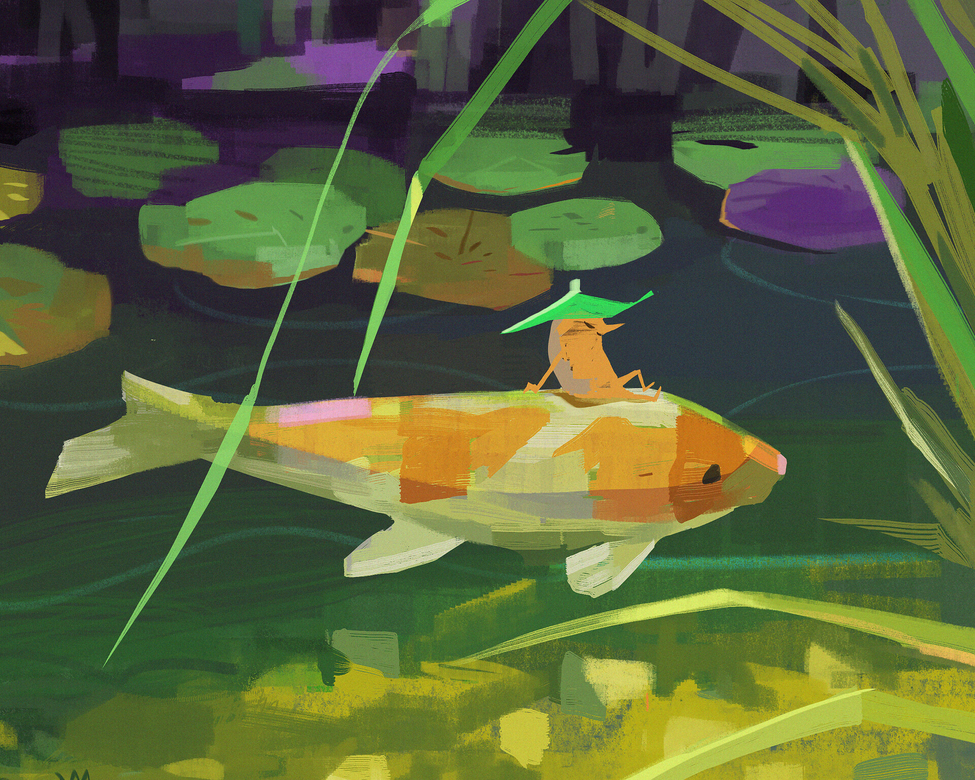 ArtStation - Koi your Friend Over