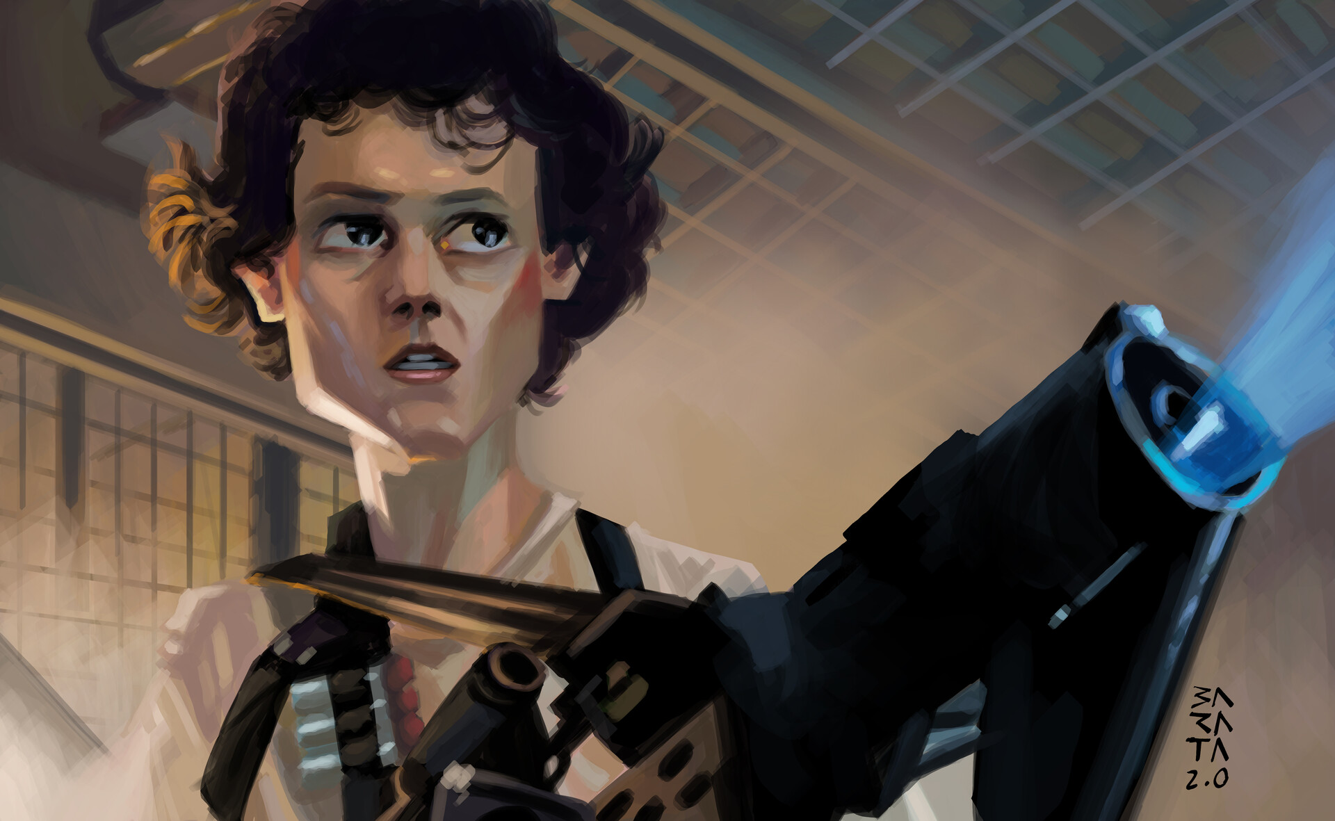 ArtStation - Ellen Ripley