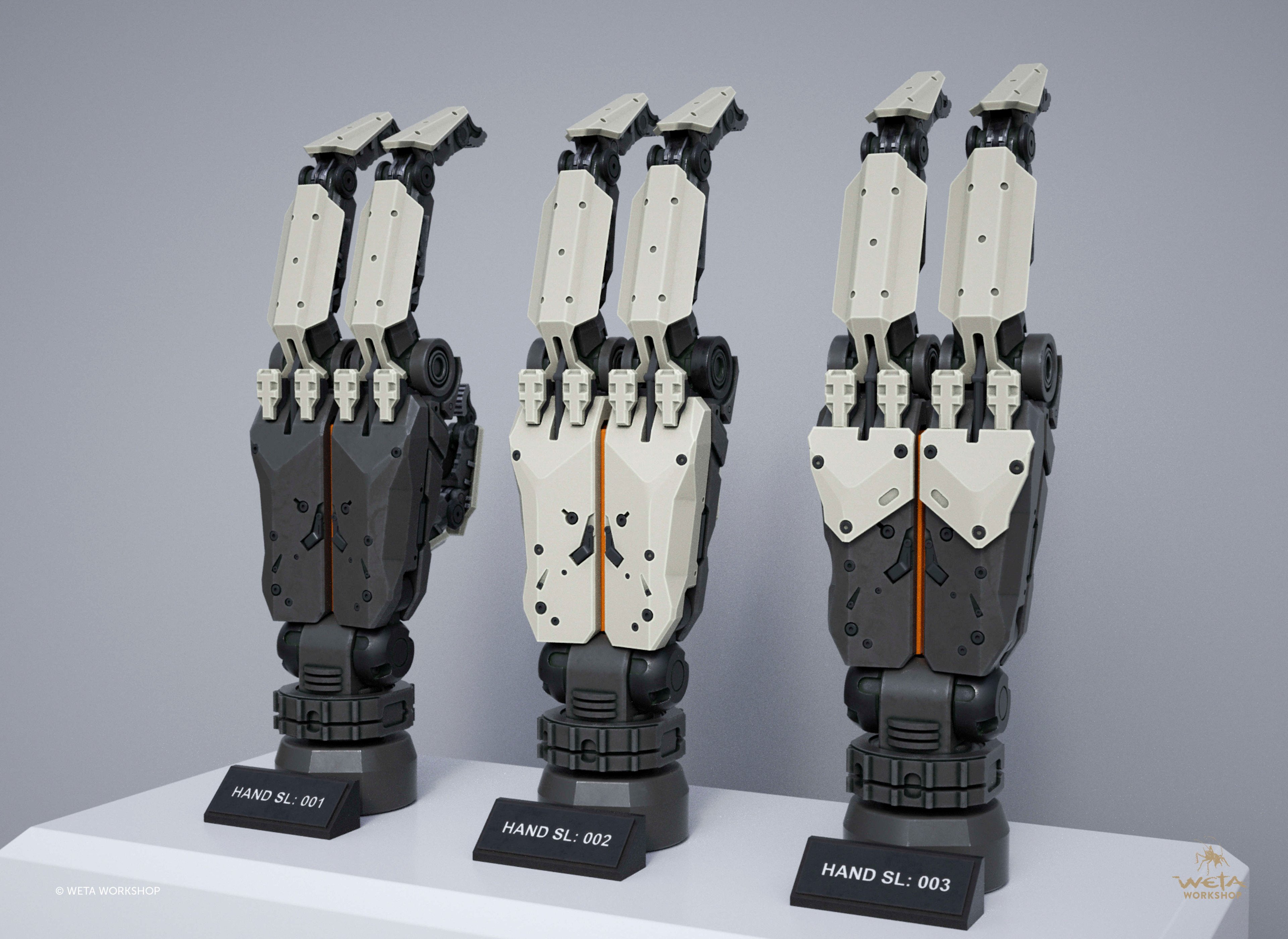 EDWARD DENTON - EDRED INDUSTRIES - SOLONG: Exosuit Hand