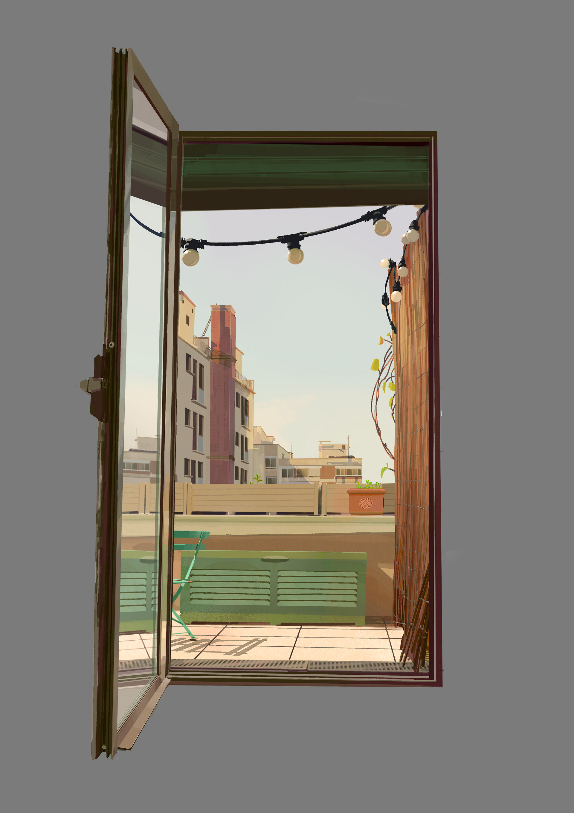 ArtStation - Window study