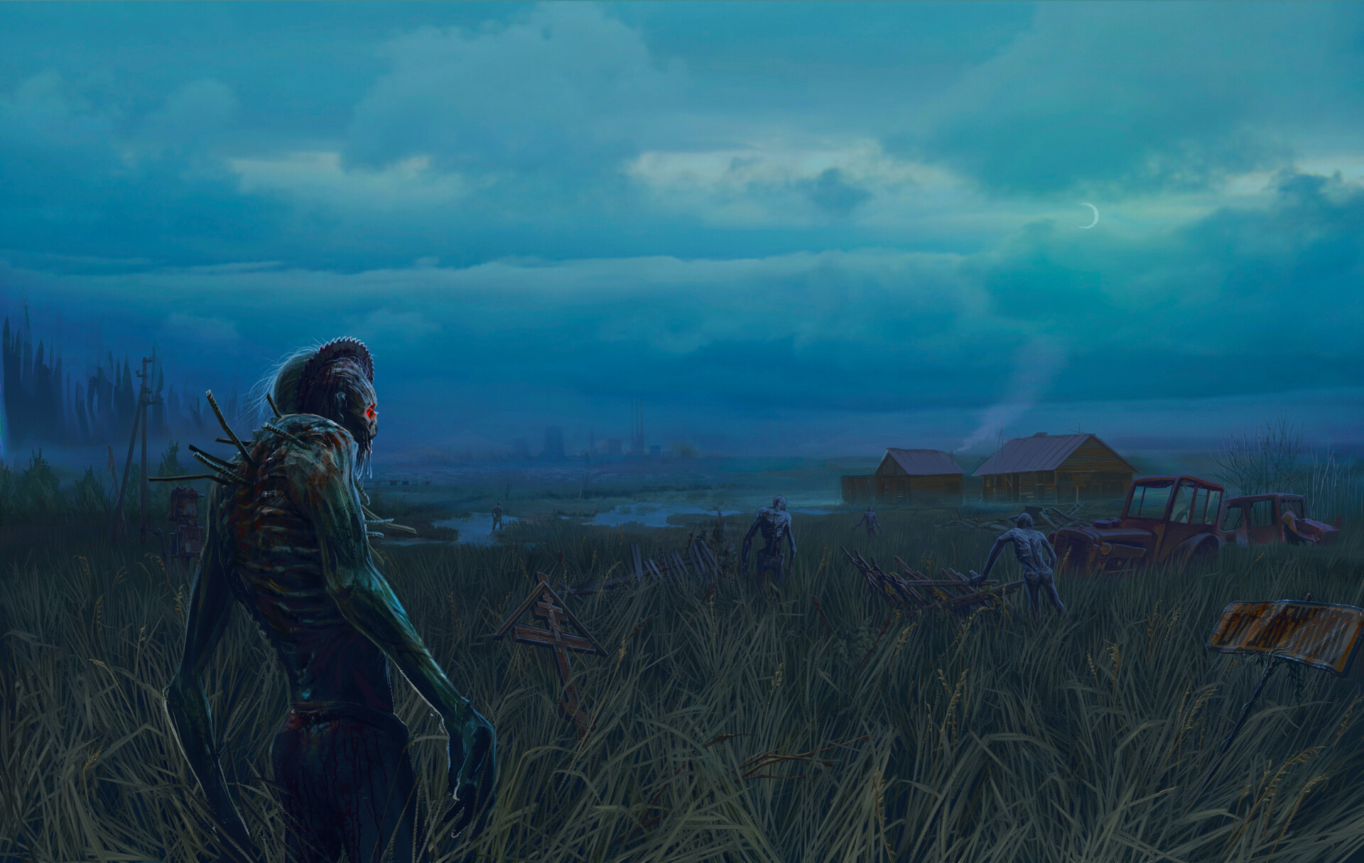 ArtStation - The undead in Russian wilds