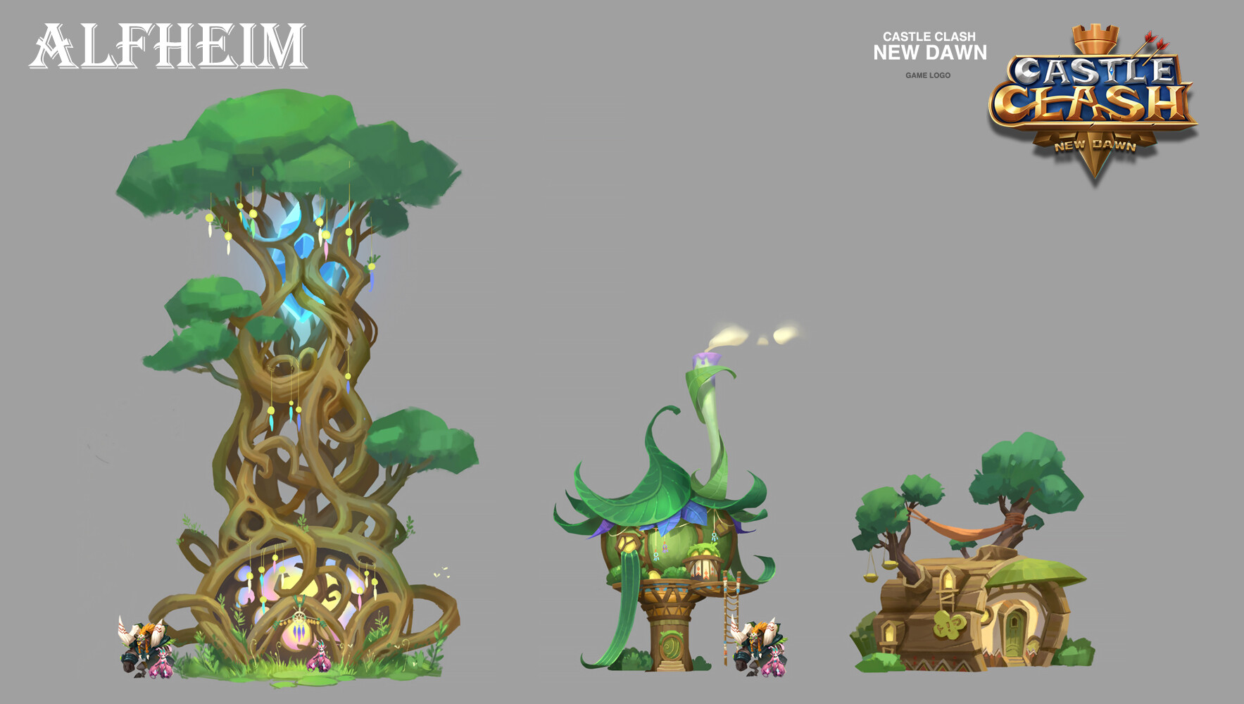 ArtStation - Concept for Castle Clash: New Dawn