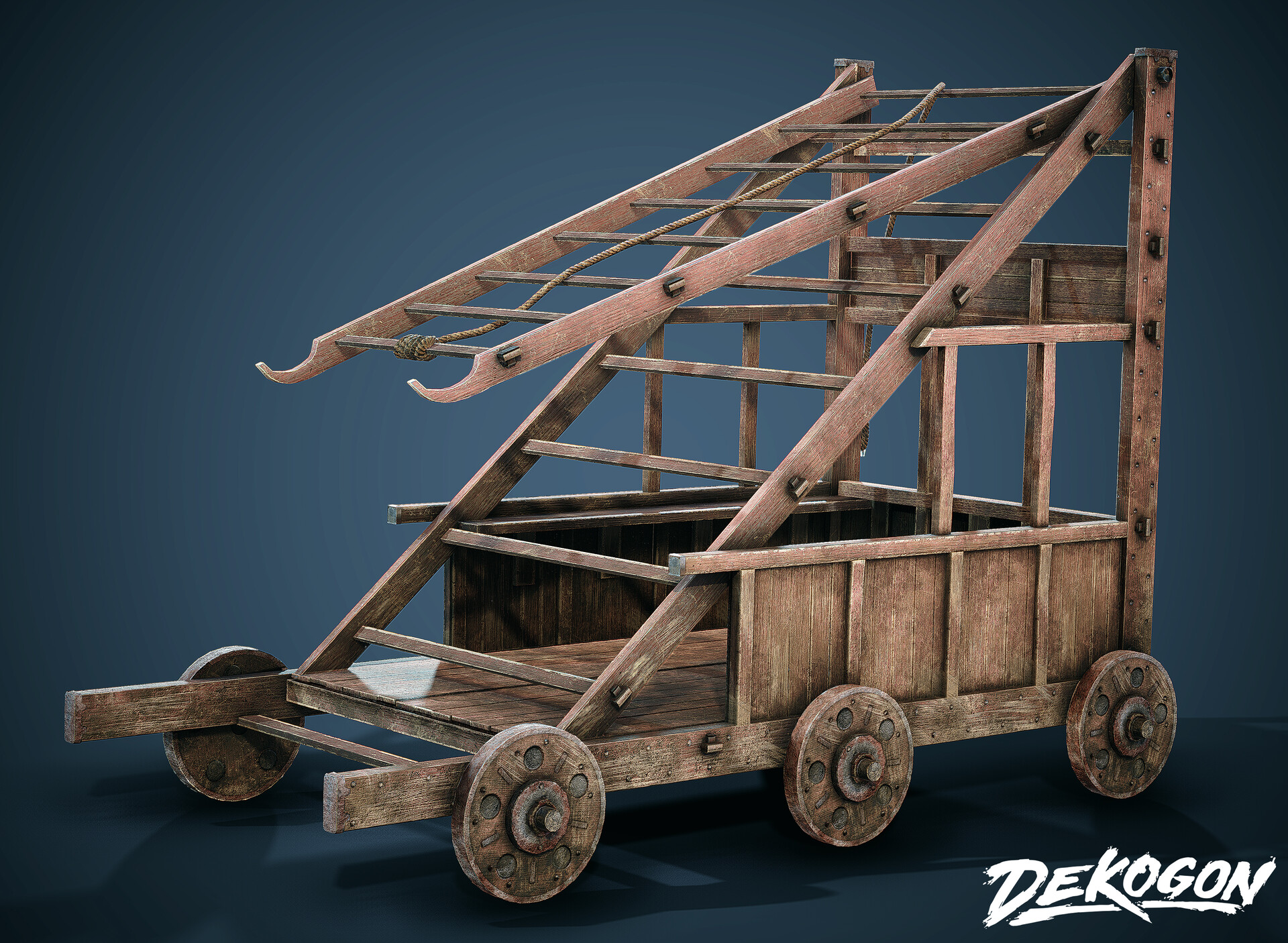 Kenan Wilsher - Dekogon Kollab - Medieval - Siege Ladder