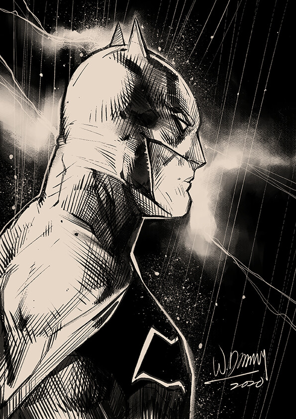 ArtStation - Ink work practice