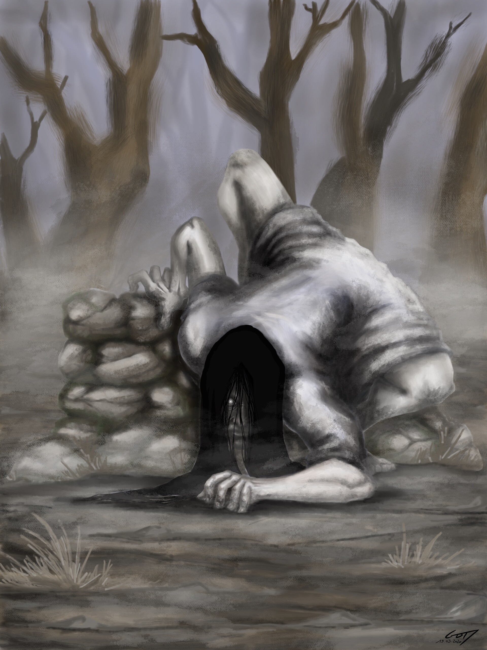 ArtStation - Samara The Ring