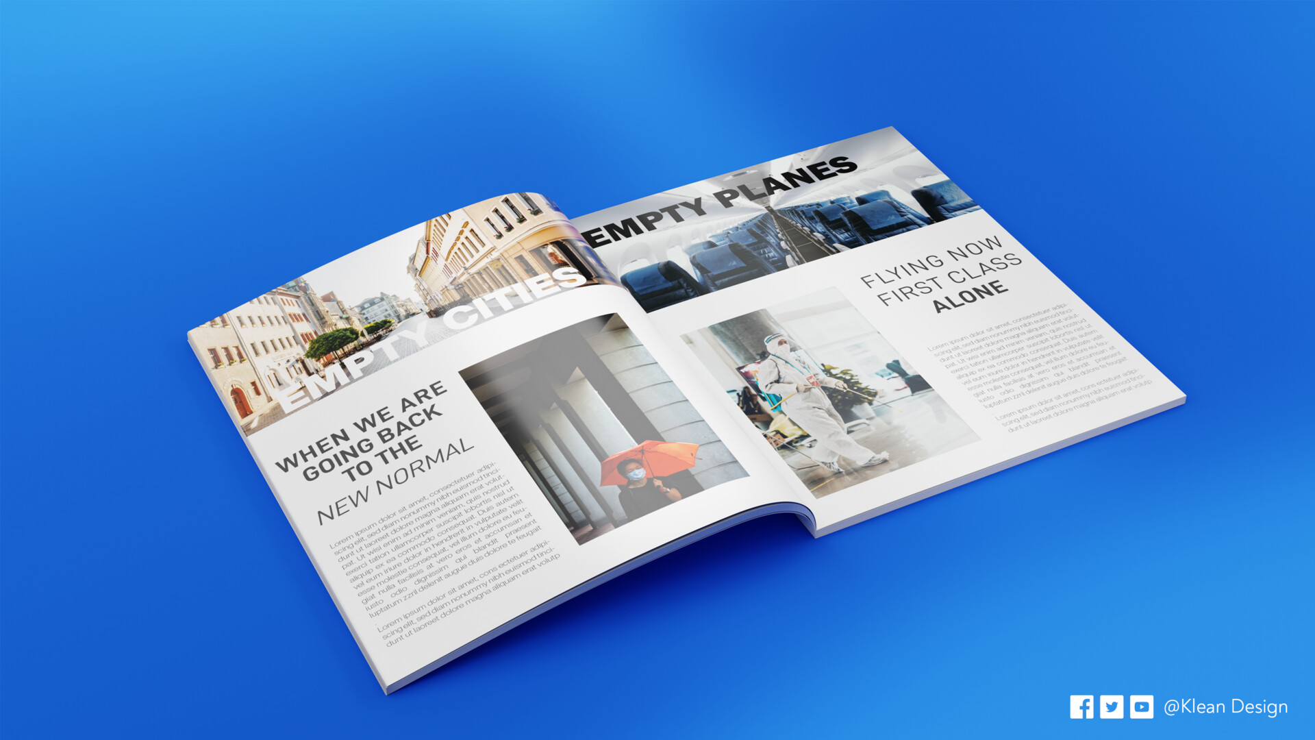 Magazine In Blender