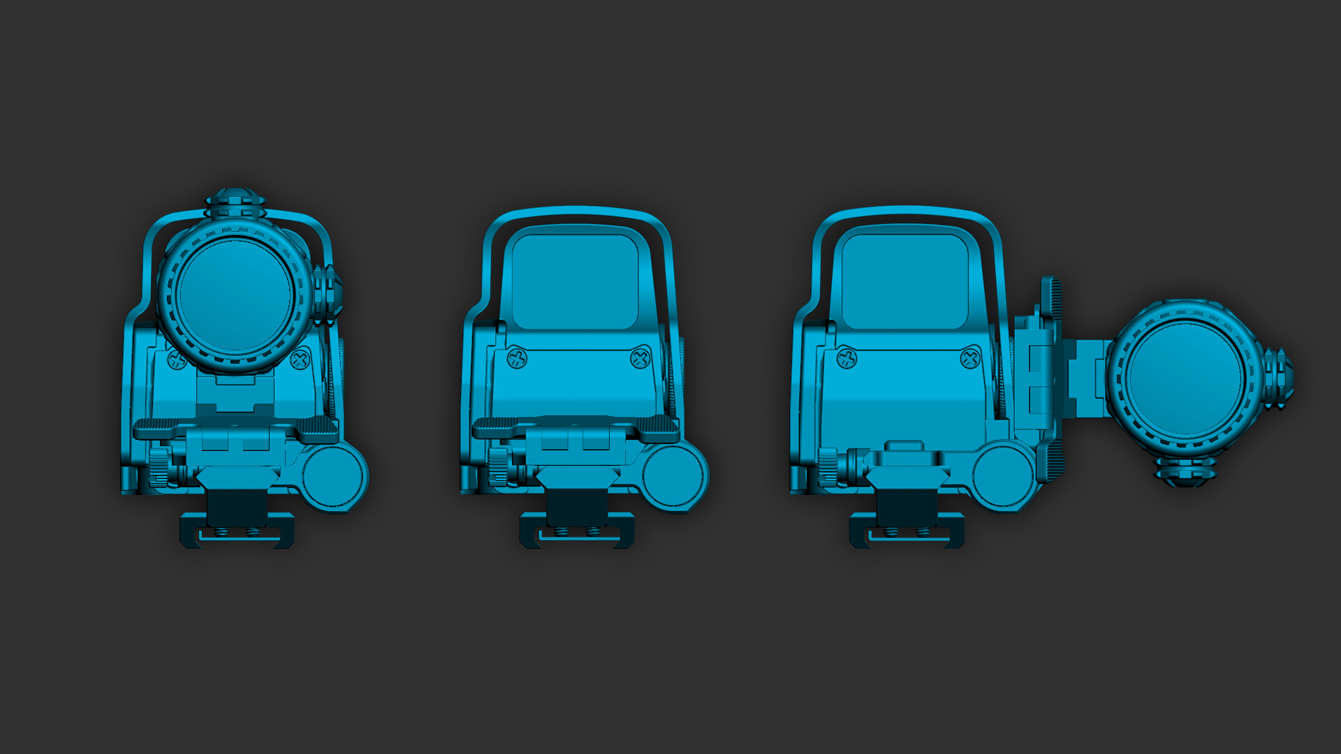 Warden_1 . - Wilcox Flip Mount Riser System