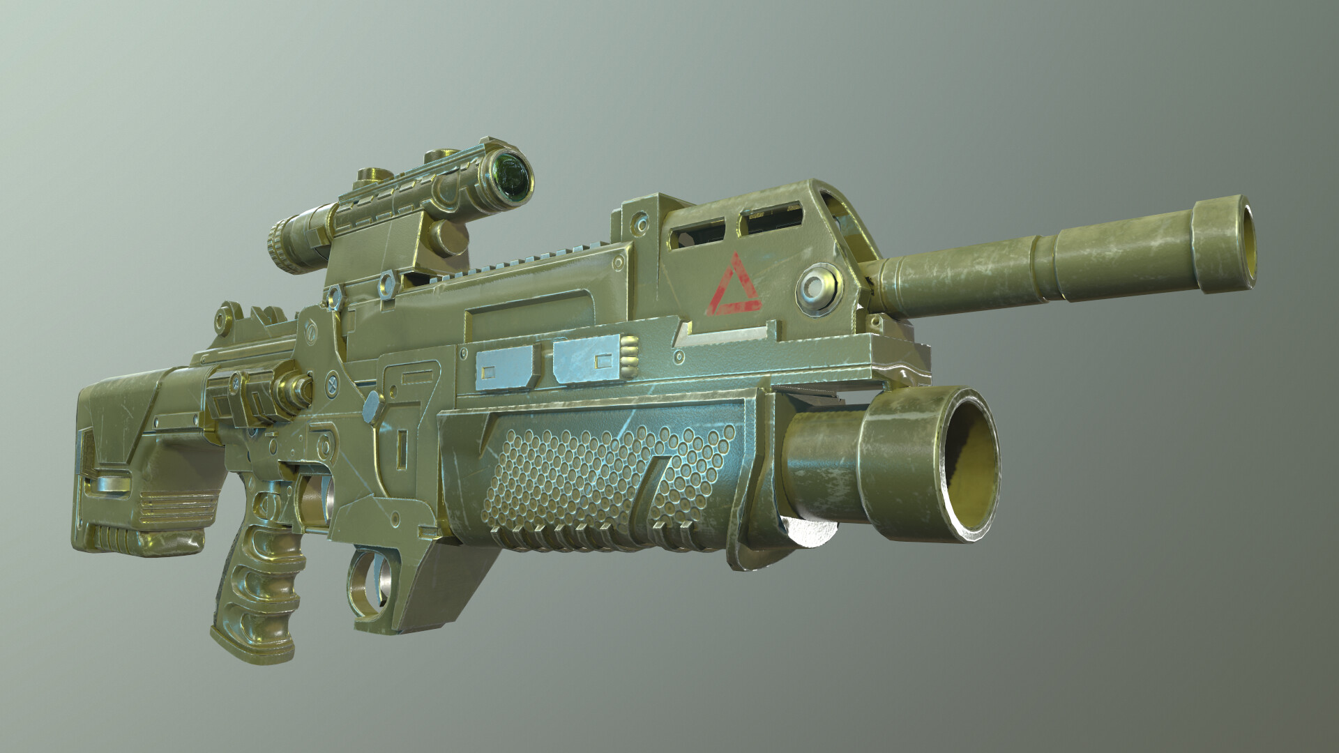 ArtStation - Weapon (Texture)